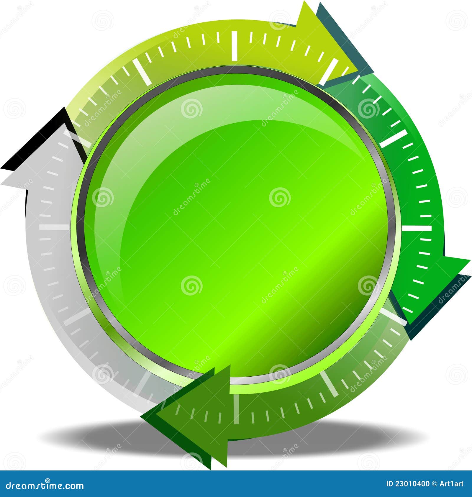 Green button download stock illustration. Illustration of environmental ...