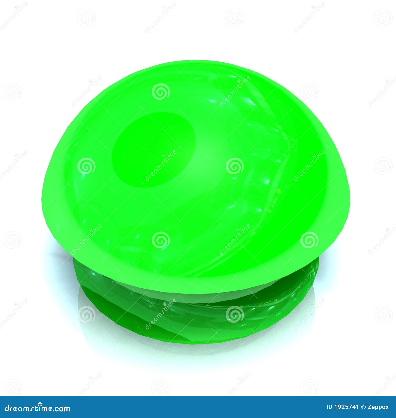 Green Buzzer stock illustration. Illustration of button - 1925741