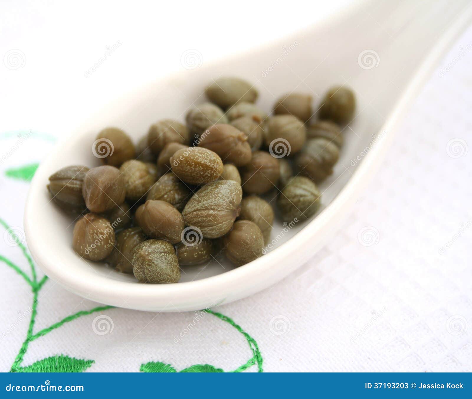 Green capers stock image. Image of capers, vitamins, ingredient - 37193203