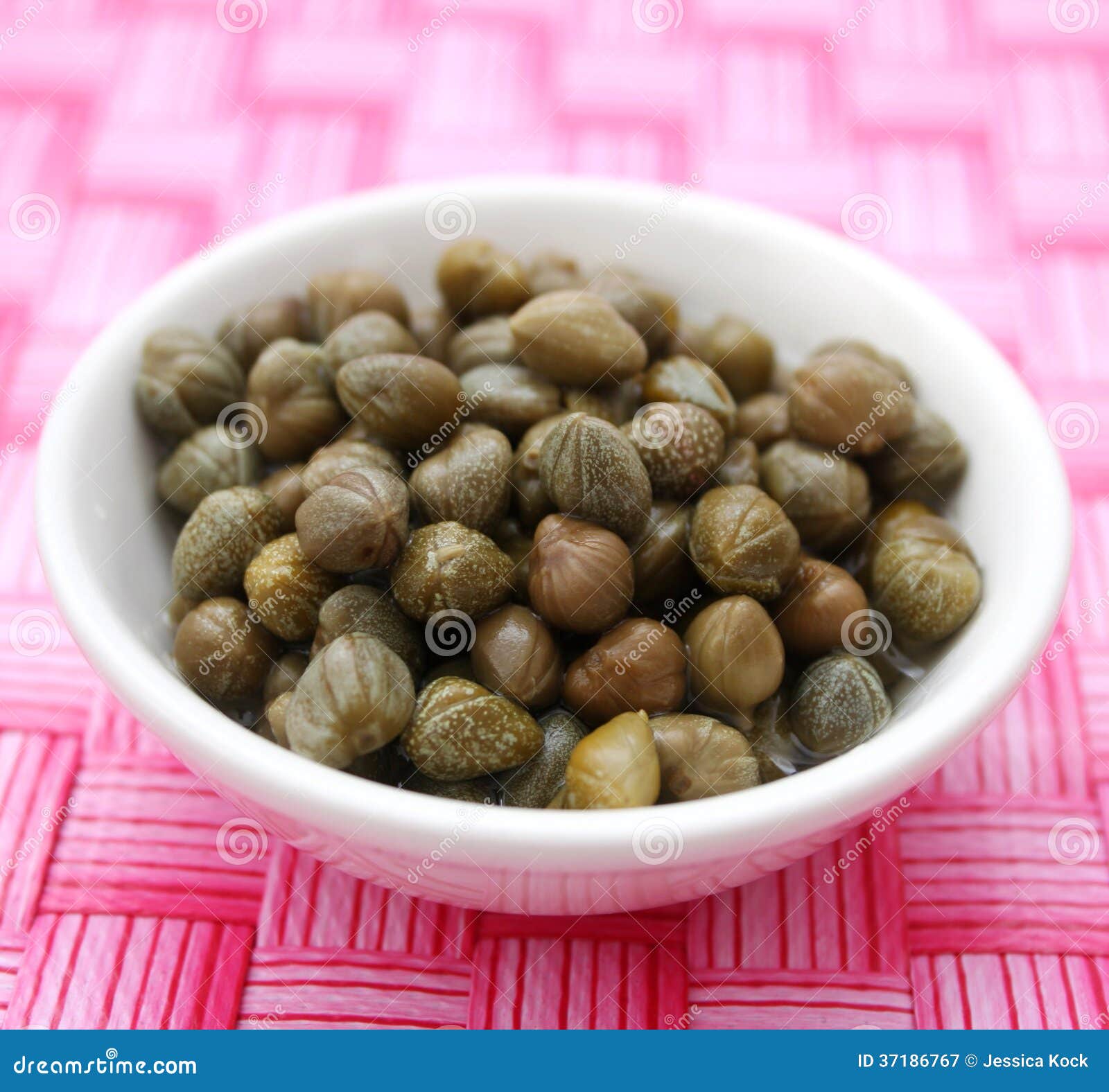 Green Capers stock image. Image of snack, caper, freshness - 37186767
