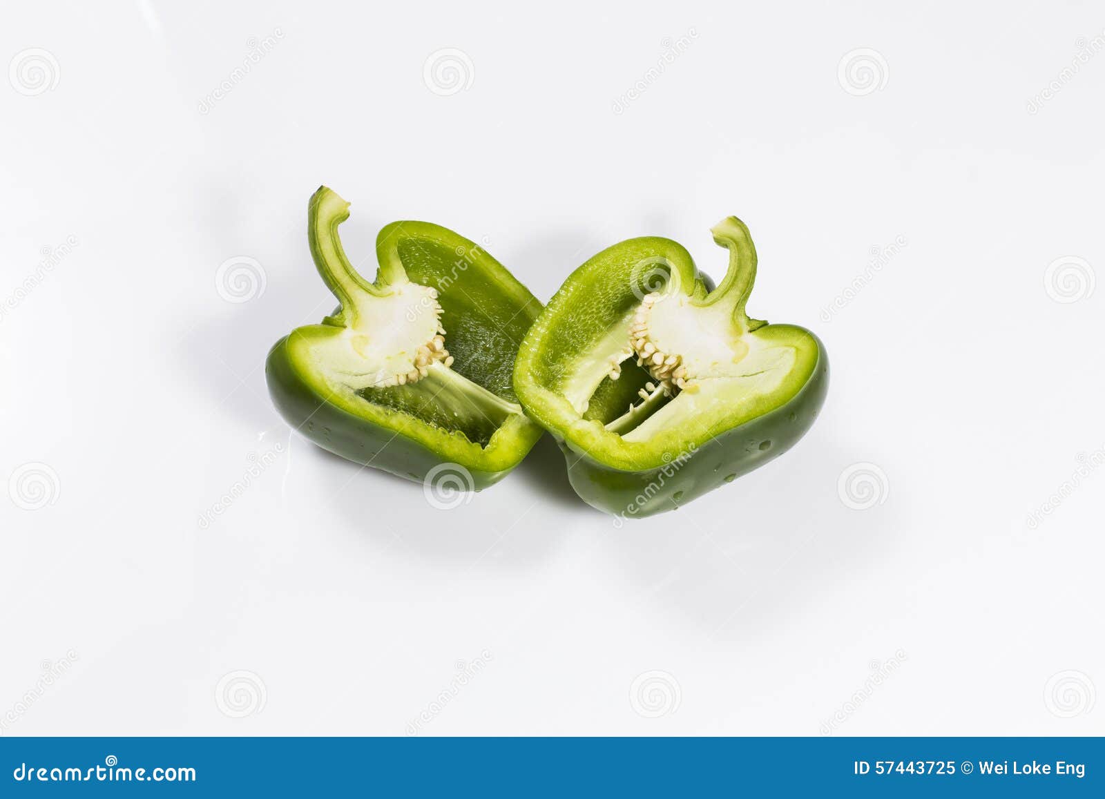 Green capsicum stock image. Image of pasilla, paprika - 57443725