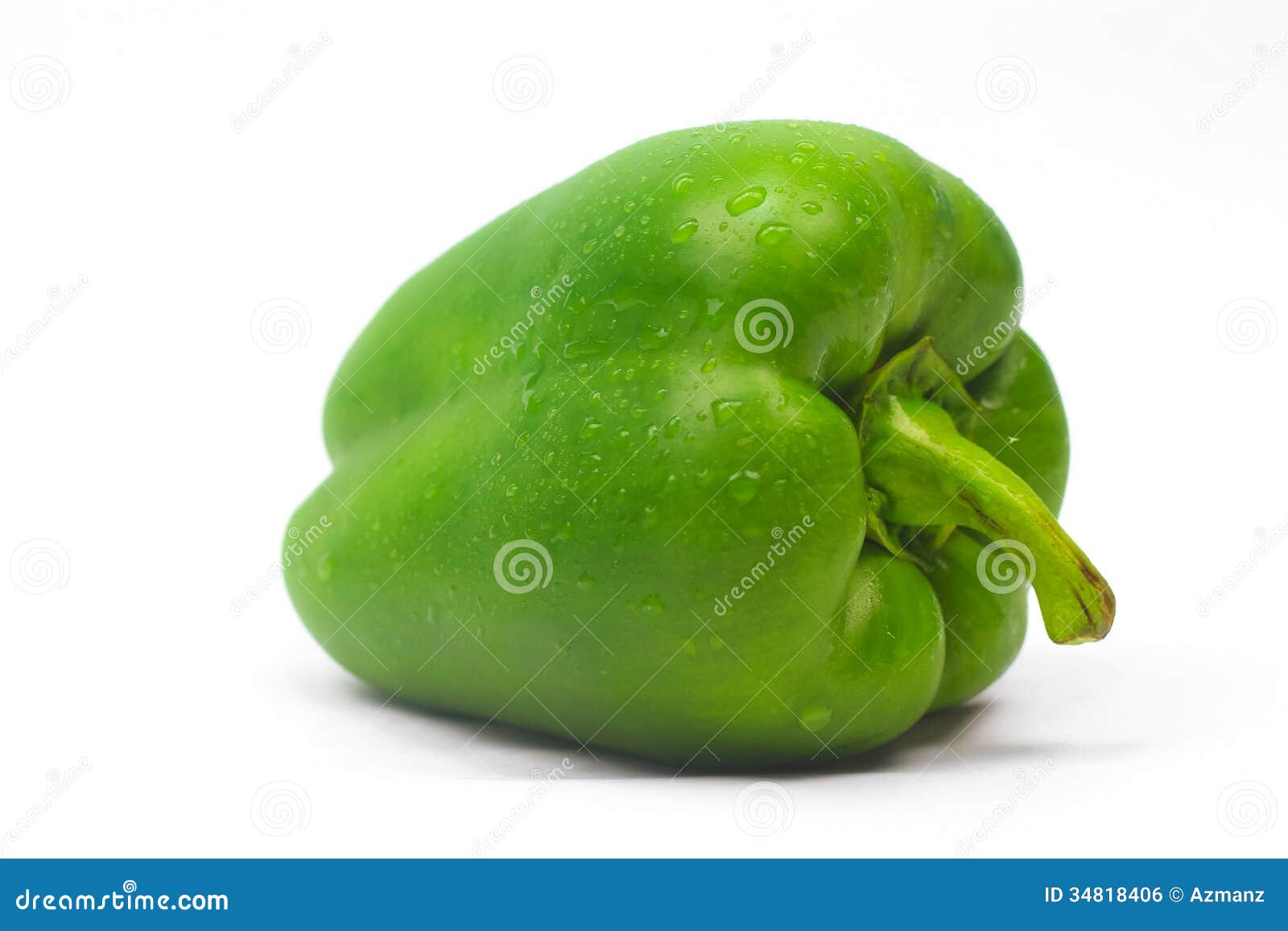 Green Capsicum stock photo. Image of tasty, food, healthy - 34818406