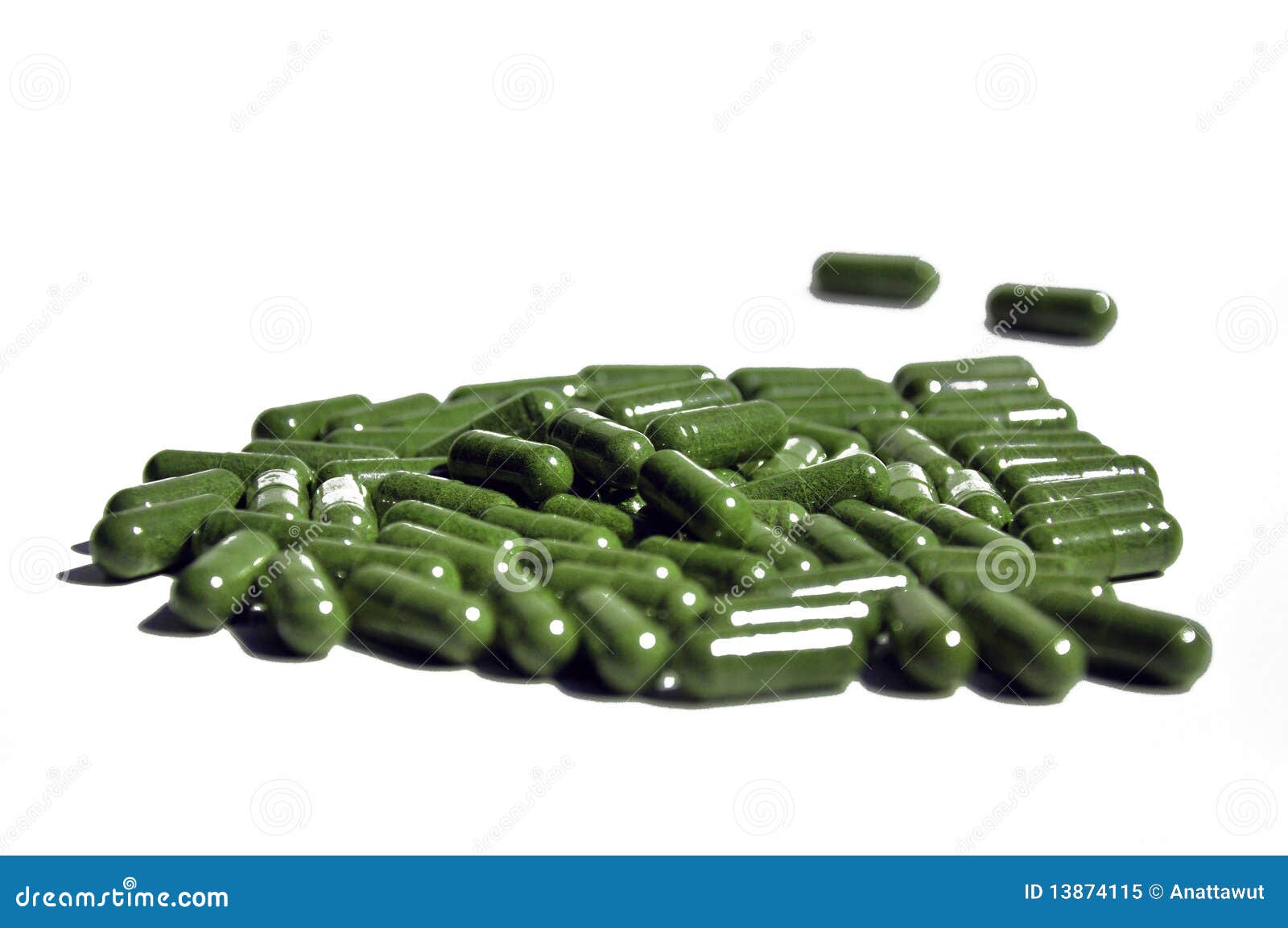 Green capsules stock image. Image of pill, dangerous - 13874115