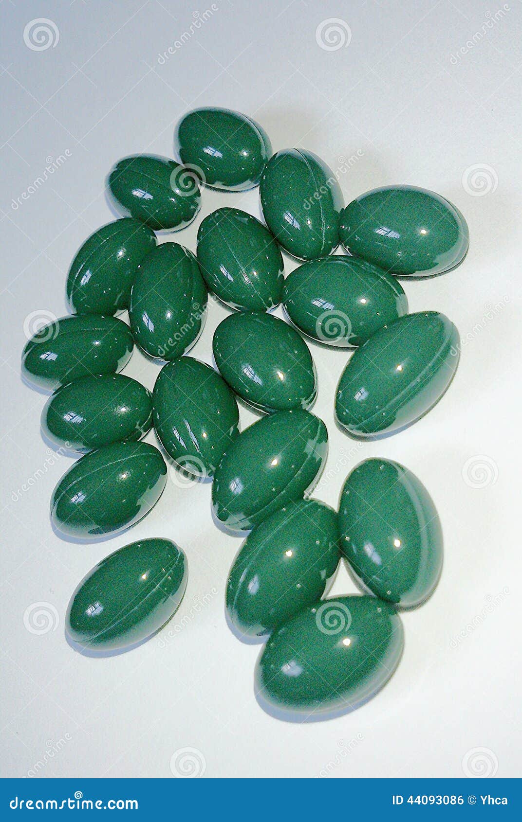 Green capsules stock photo. Image of vitamins, full, goodness - 44093086