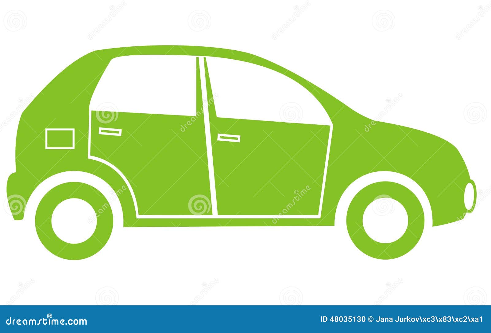 Green Car, Web Symbol, Vector Illustration, Eps. Stock Vector ...