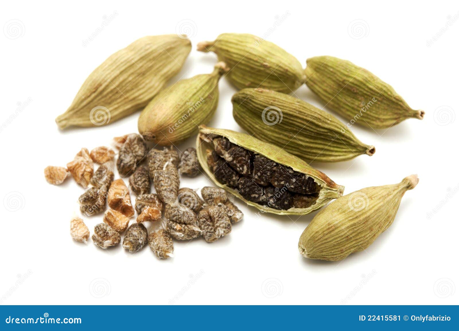 Green Cardamom Or Elaichi On Pink Background Royalty-Free Stock Image ...