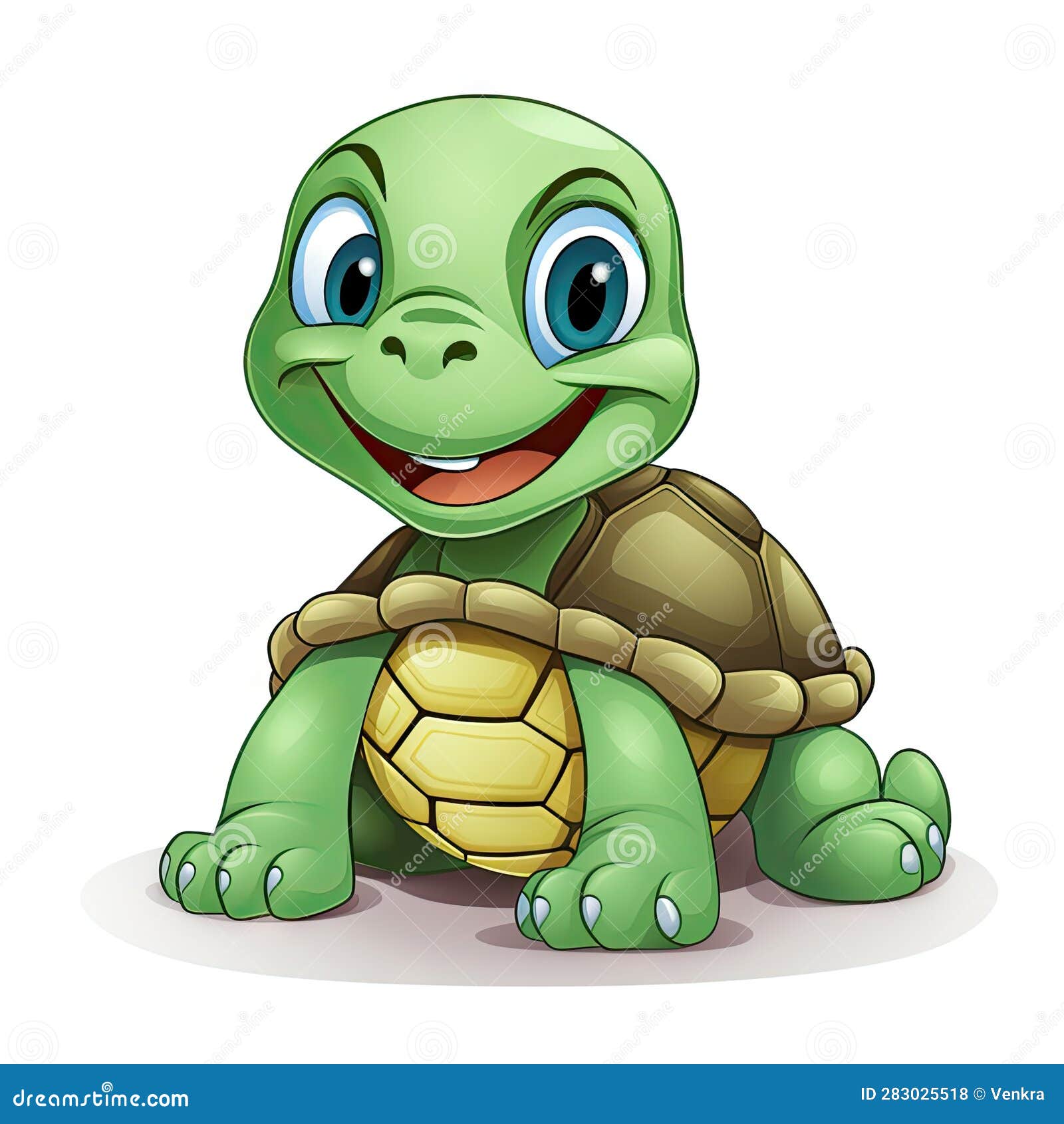 Tortoise Vector Illustration Black Silhouette | CartoonDealer.com ...