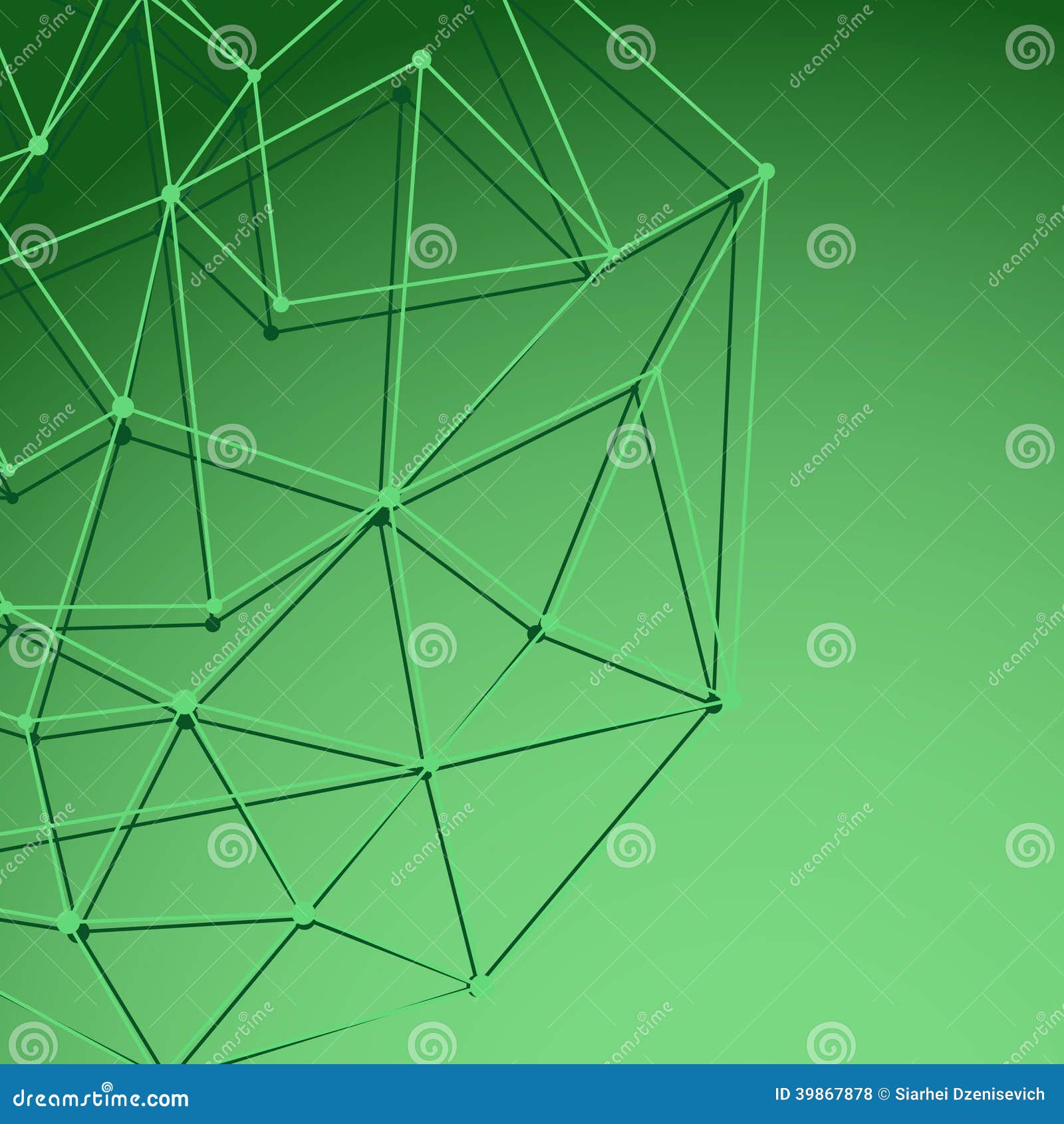 Green Cell Background with Shadow Stock Vector - Illustration of media ...