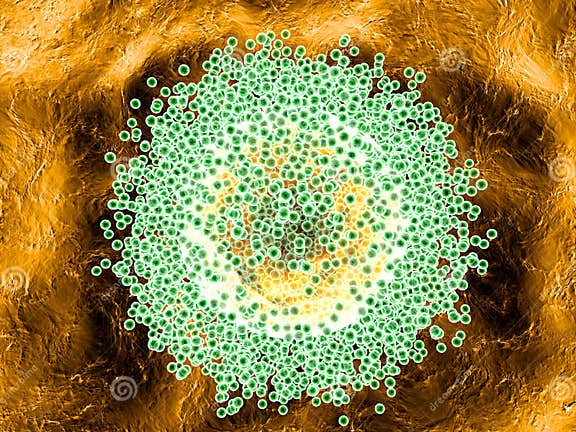 Green cells stock illustration. Illustration of element - 28797482