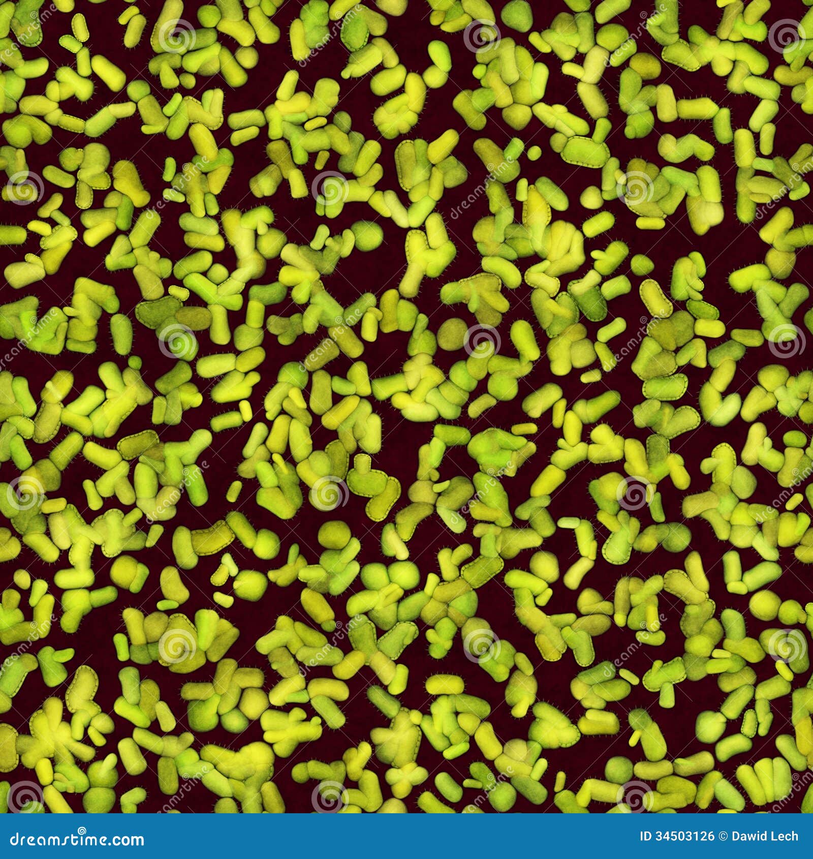 Green cells of bacteria stock photo. Image of health - 34503126
