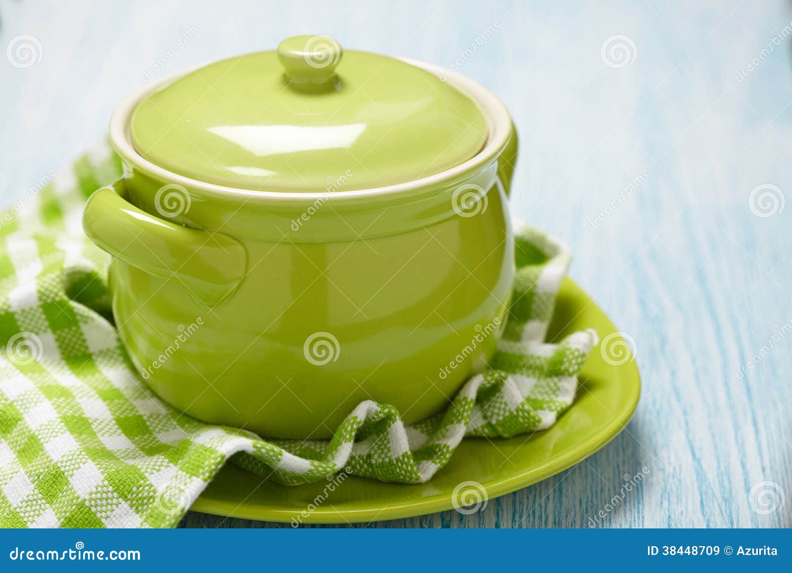 Green ceramic pot stock image. Image of utensil, ceramic - 38448709
