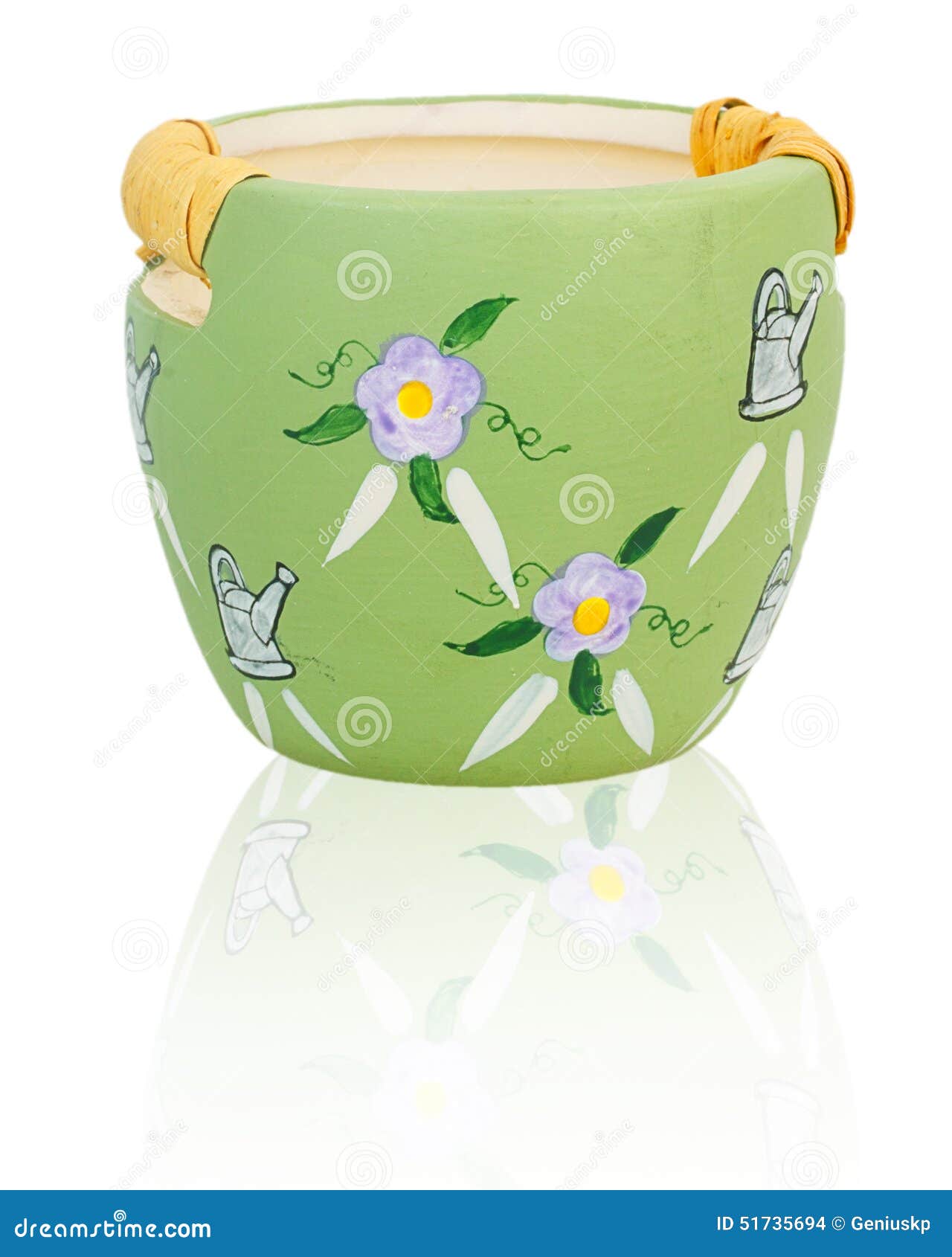 Green ceramic pot stock photo. Image of horticulture - 51735694