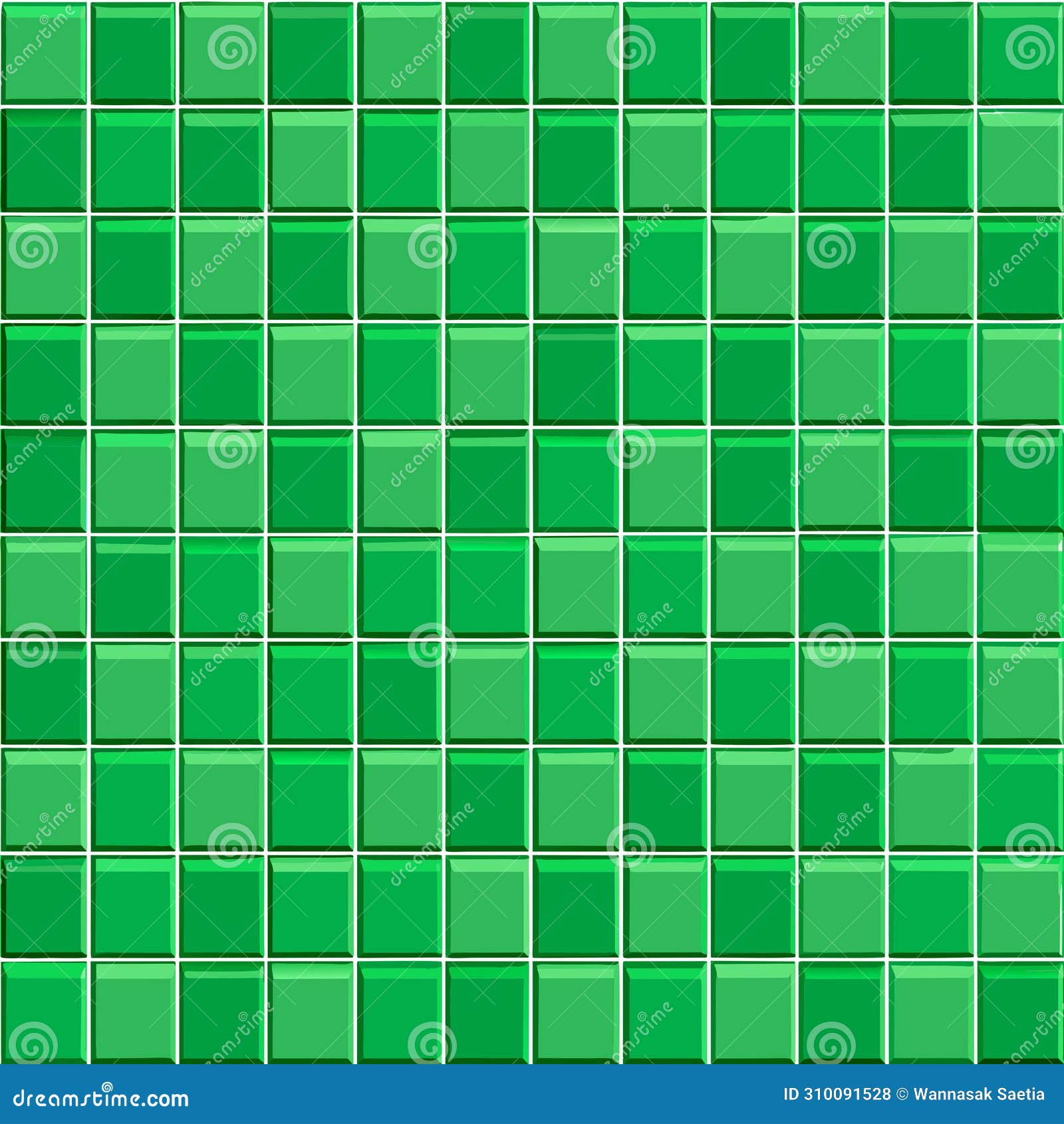 Green ceramic tile wall. stock illustration. Illustration of backdrop ...