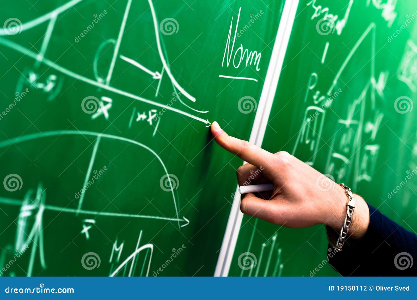 Green chalk board stock photo. Image of school, classroom - 19150112