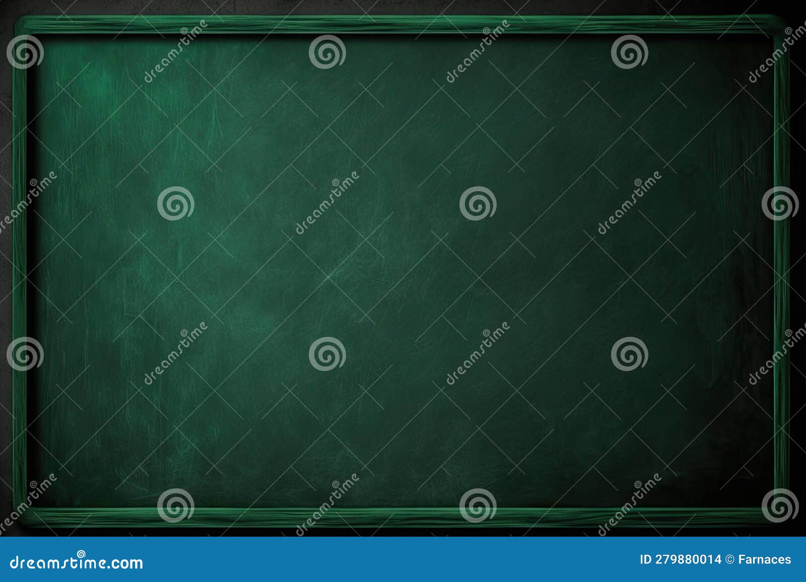 Green chalkboard stock illustration. Illustration of frame - 279880014