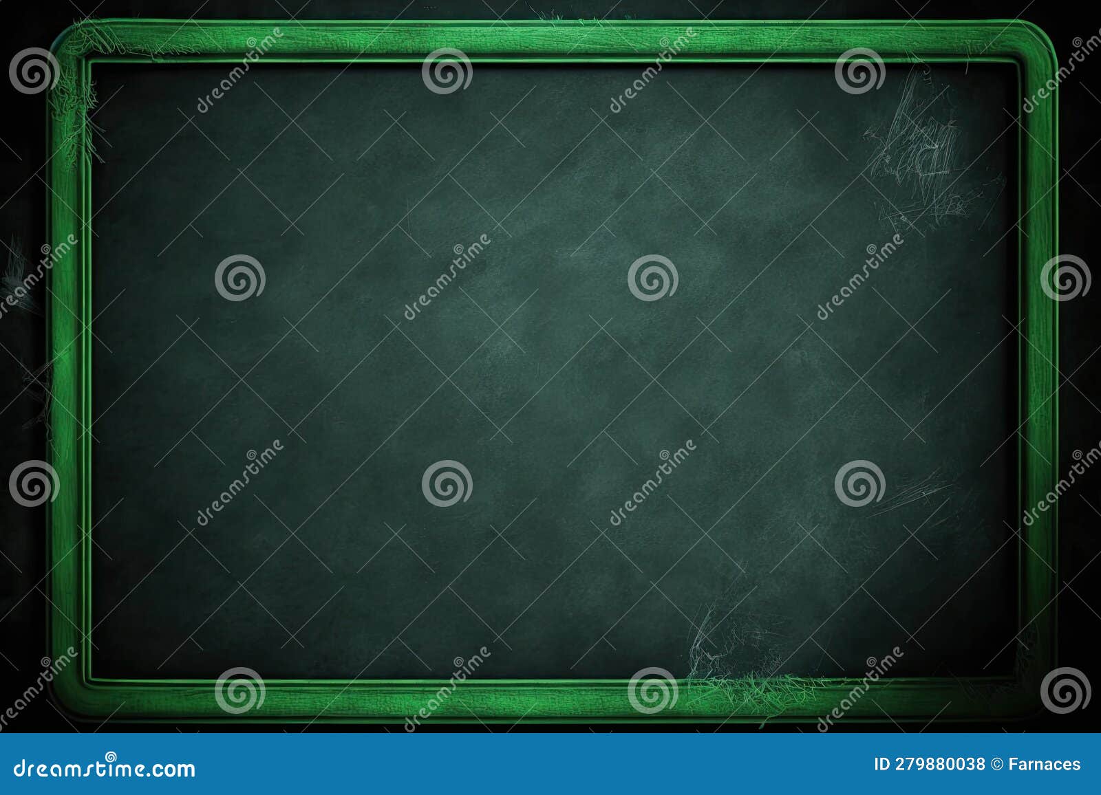 Green chalkboard stock illustration. Illustration of grunge - 279880038