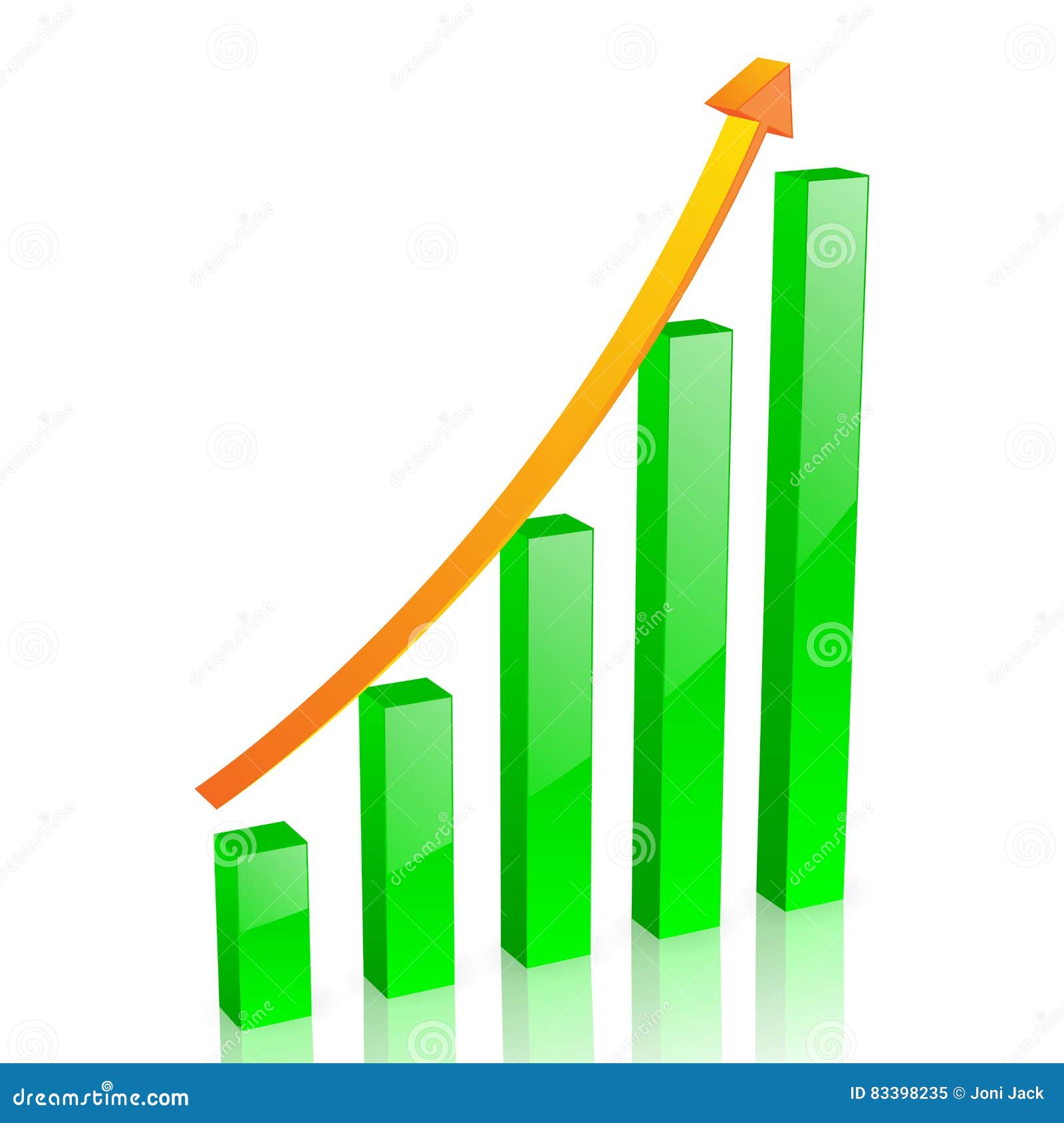 Green chart vector stock vector. Illustration of money - 83398235