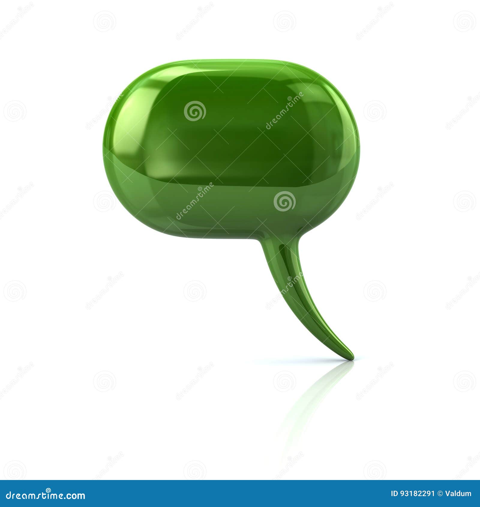 Green chat bubble icon stock illustration. Illustration of green - 93182291