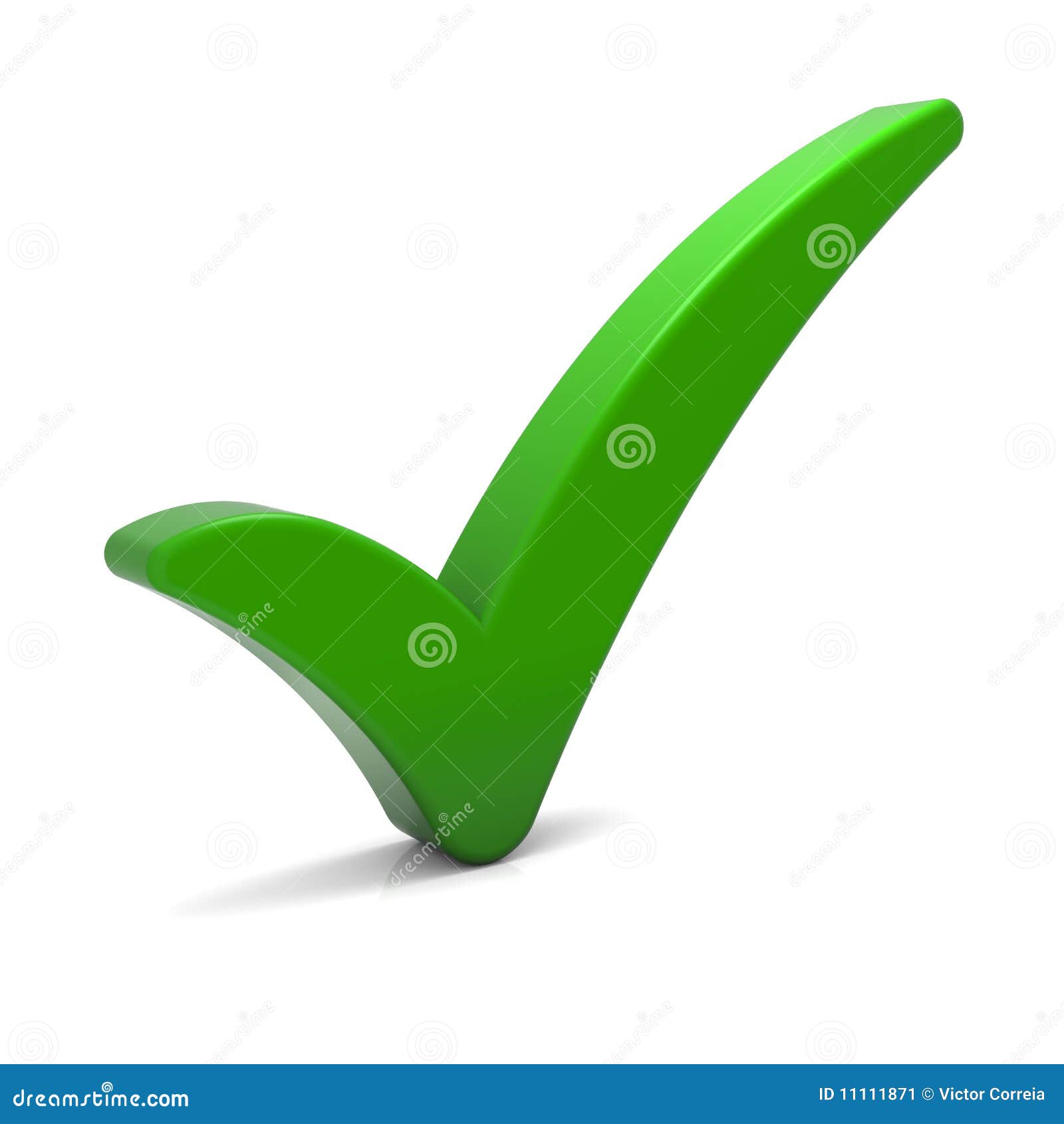 Check Mark 3D Icon Vector Isolated. Tick Symbol, Tick Icon Vector ...
