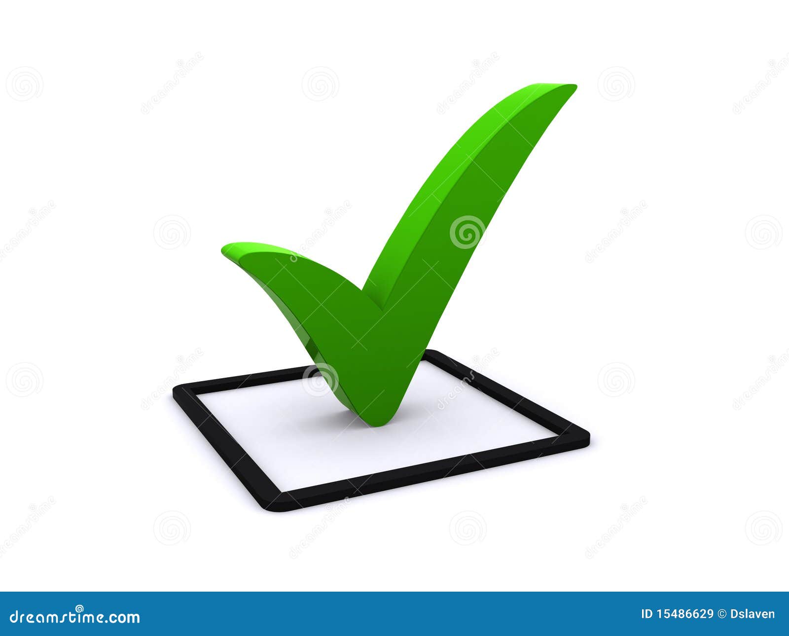 Green Check Mark Royalty-Free Stock Photography | CartoonDealer.com ...