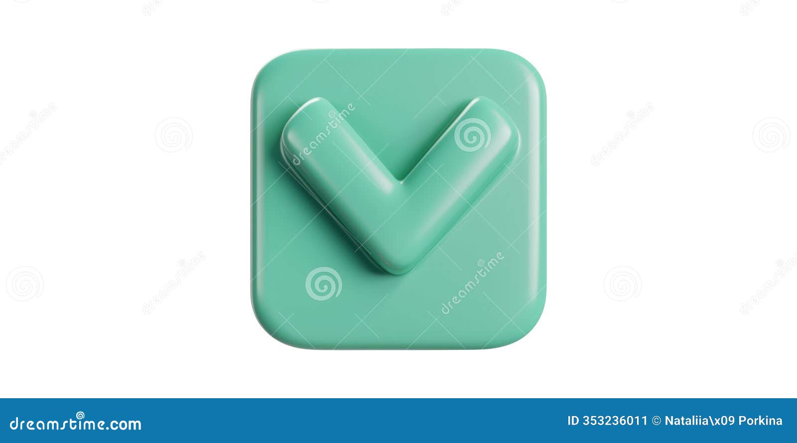 Green Check Mark Icon Isolated on Transparent Background Stock ...