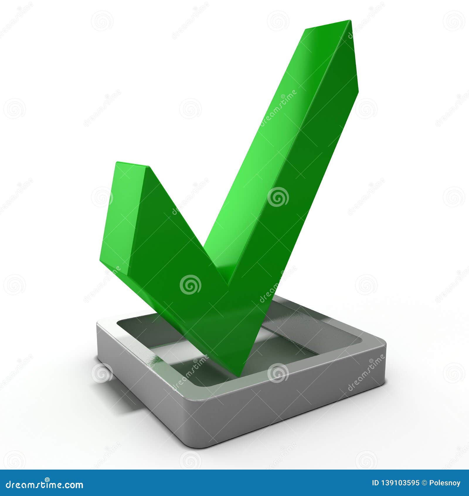 Green Check Mark Icon. 3D Render Stock Illustration - Illustration of ... Green Check Mark Icon. 3D Render Stock Illustration - Illustration of ...