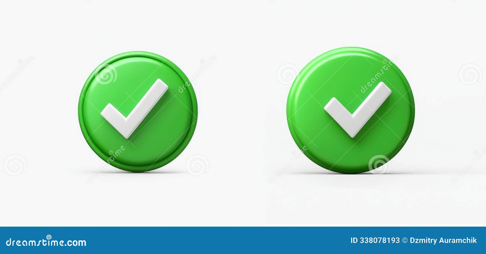 Green Check Marks are a Symbol of Approval, Confirmation, and ...