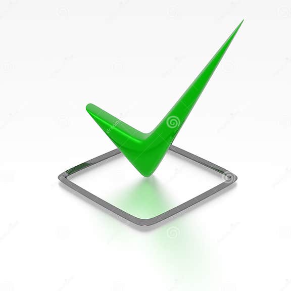 Green checkbox stock illustration. Illustration of choice - 16797371