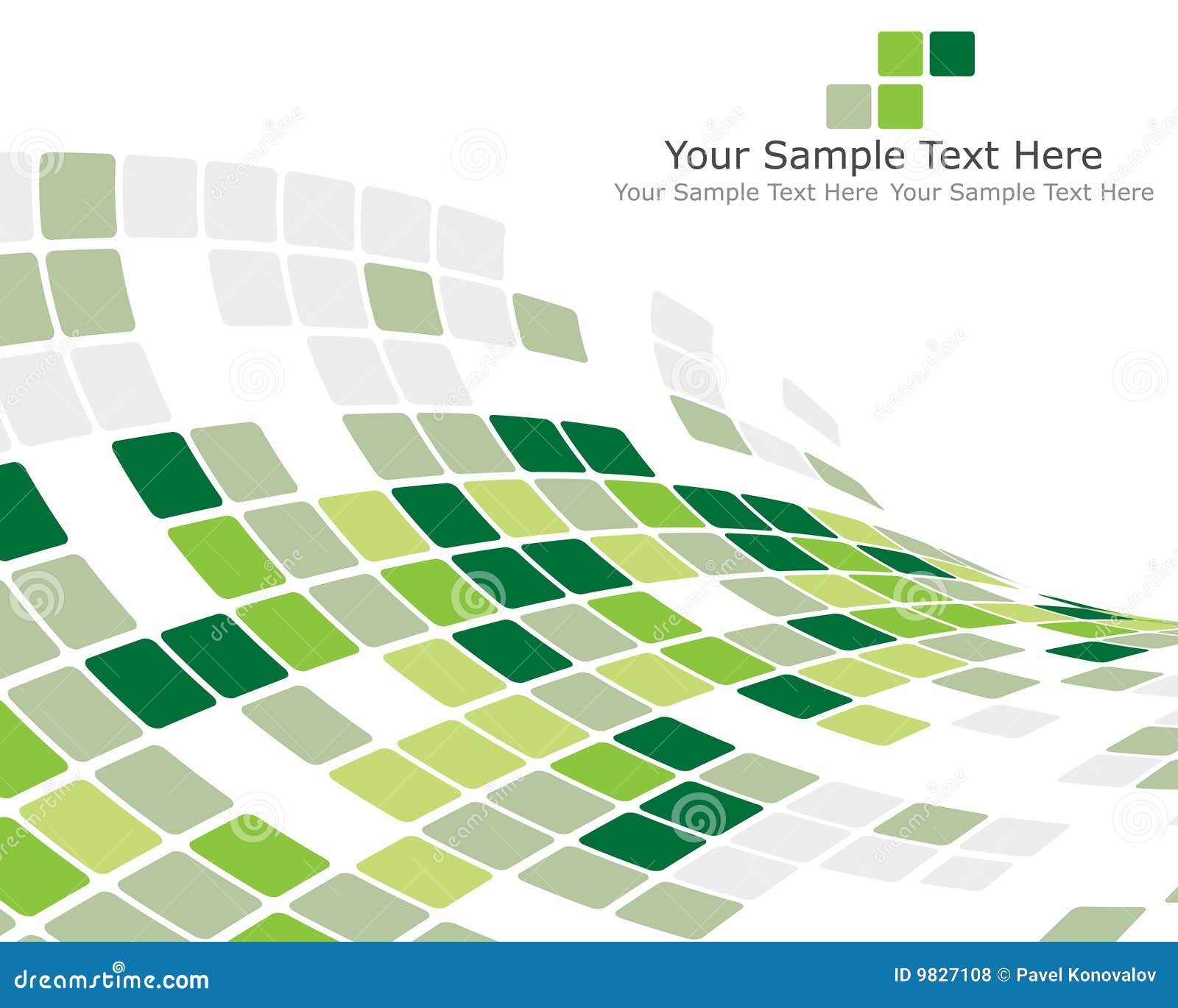 Green checked background stock vector. Illustration of decoration - 9827108