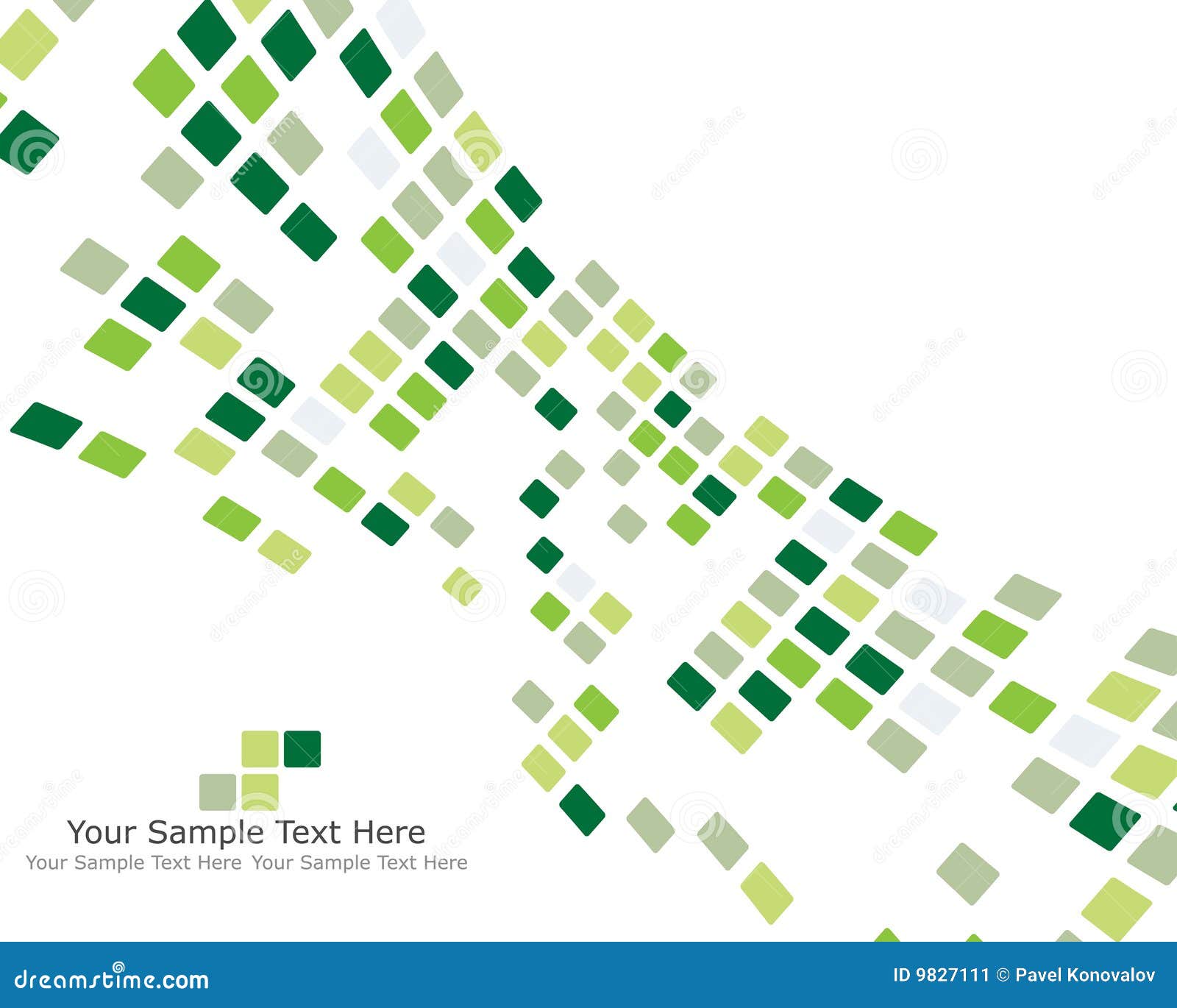 Green checked background stock vector. Illustration of business - 9827111