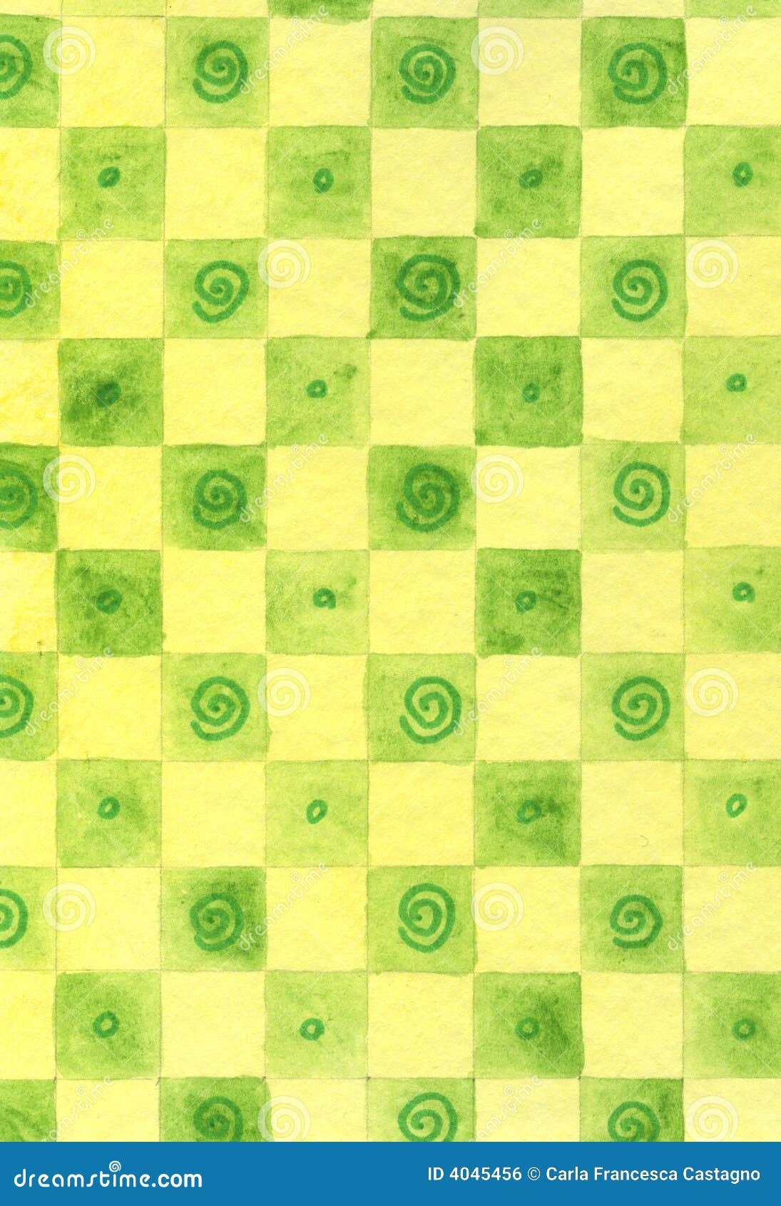 Green checkerboard design stock illustration. Illustration of artwork ...