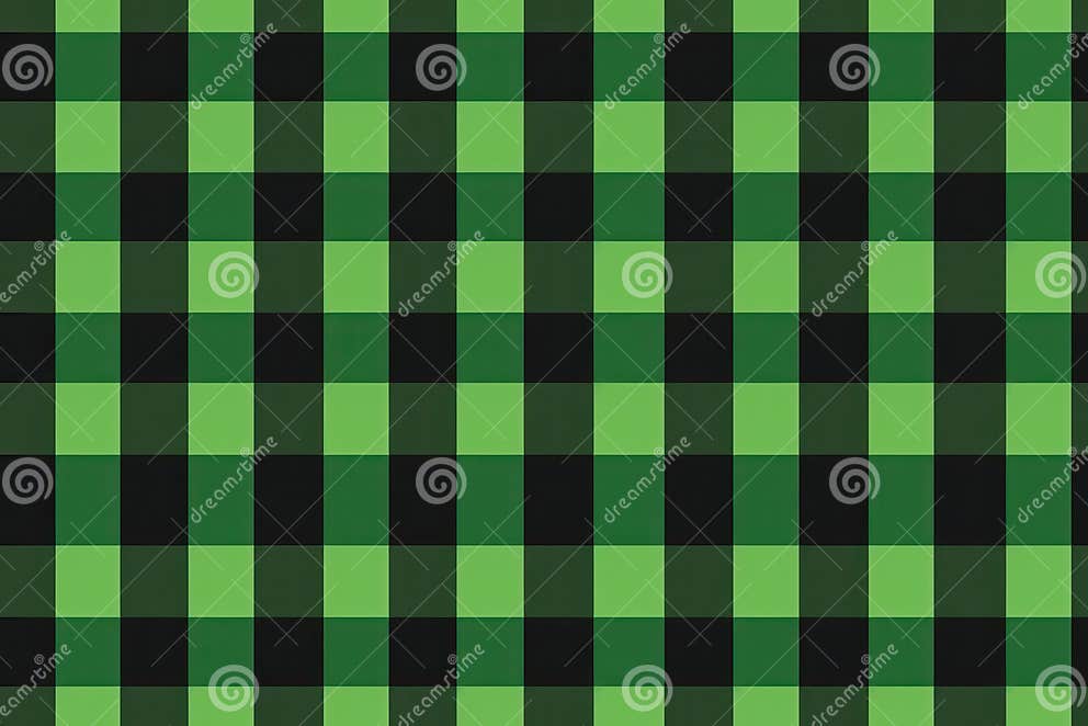 Green Checkerboard Pattern stock illustration. Illustration of ...