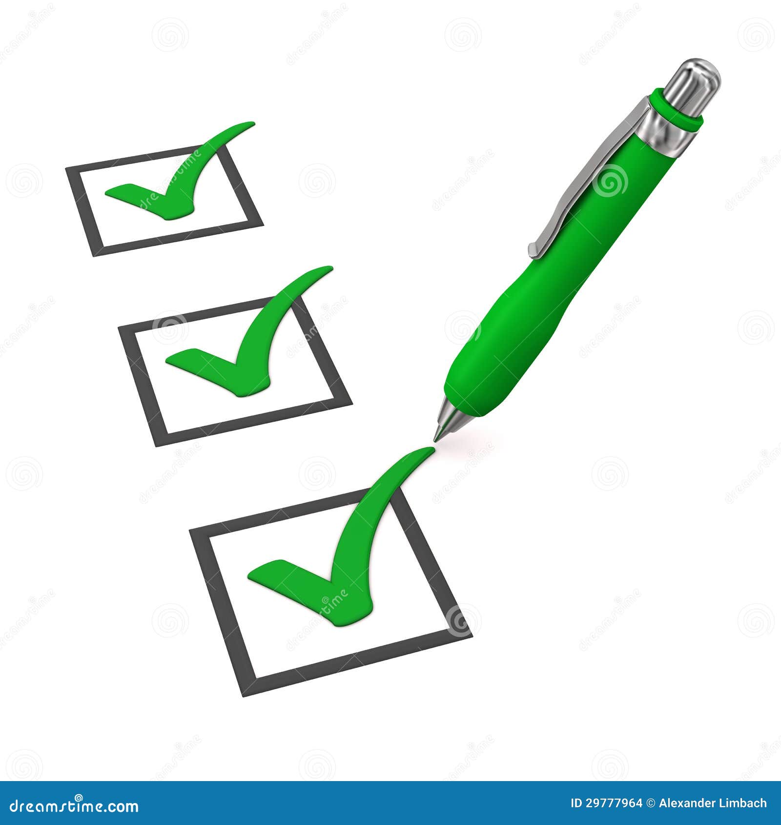 Green Checklist Ballpen stock illustration. Illustration of green ... Green Checklist Ballpen stock illustration. Illustration of green ...