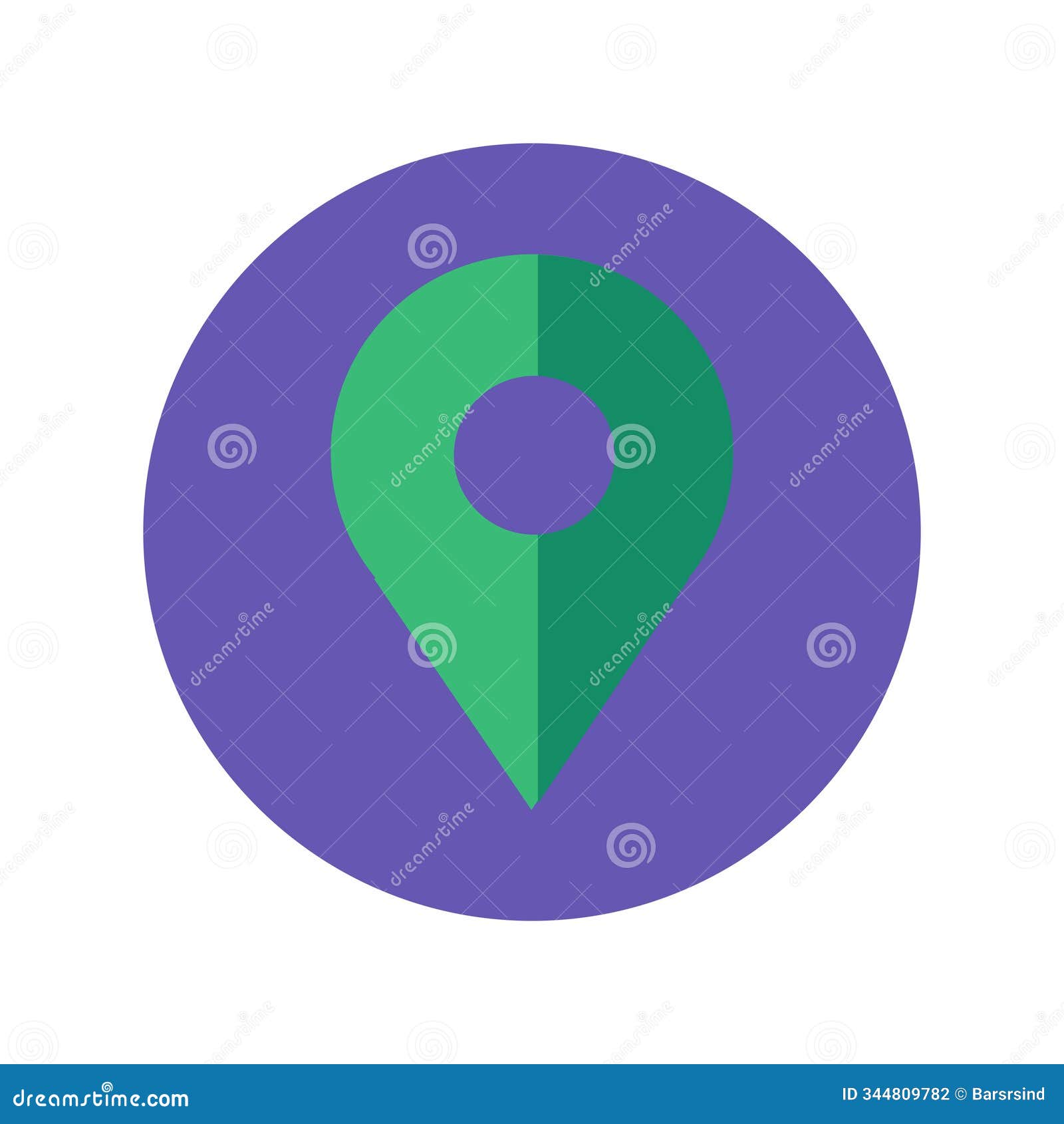 Green Checkpoint Indicating an Important Icon Stock Vector ...