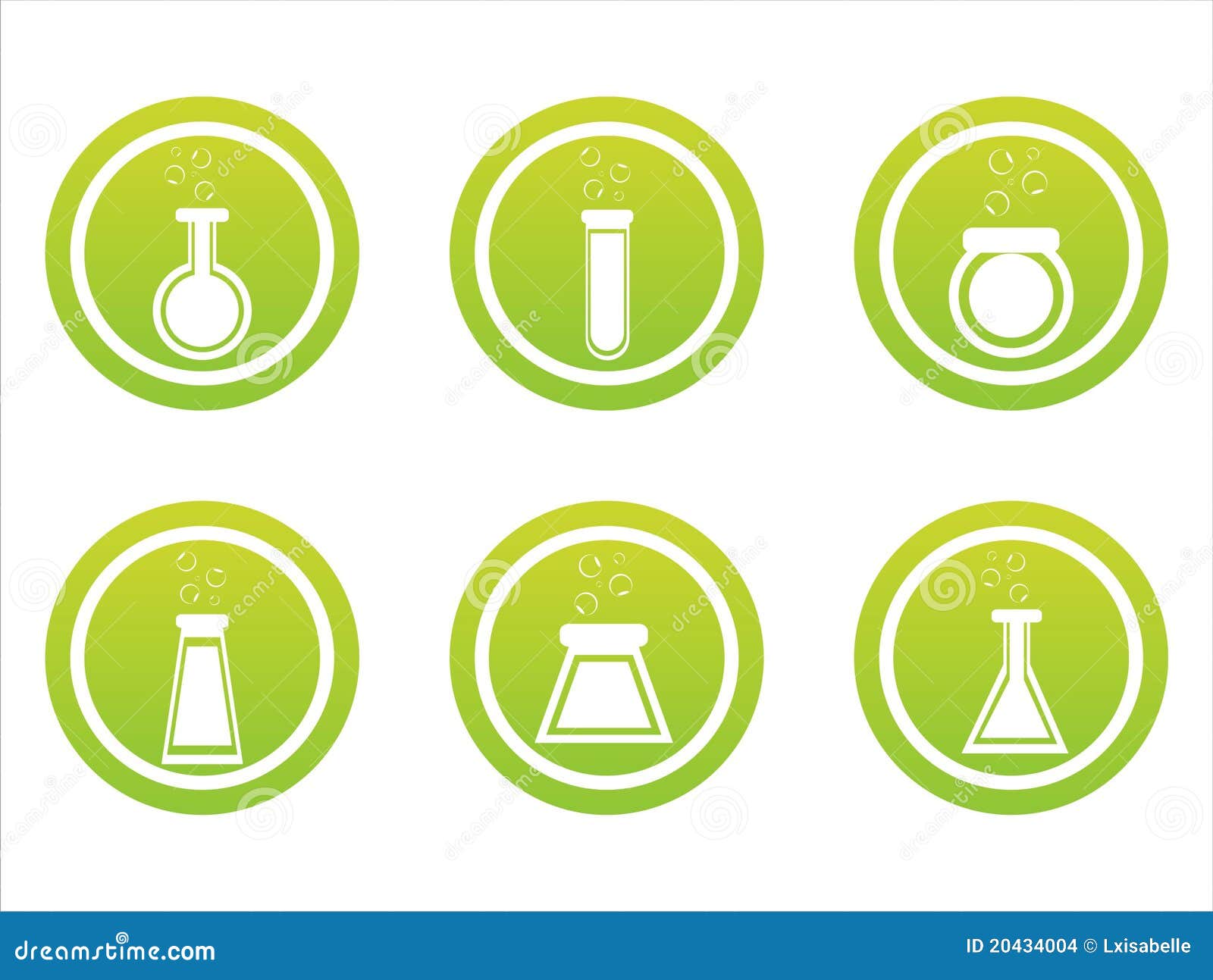 Green Chemical Signs Vector Illustration | CartoonDealer.com #20434004