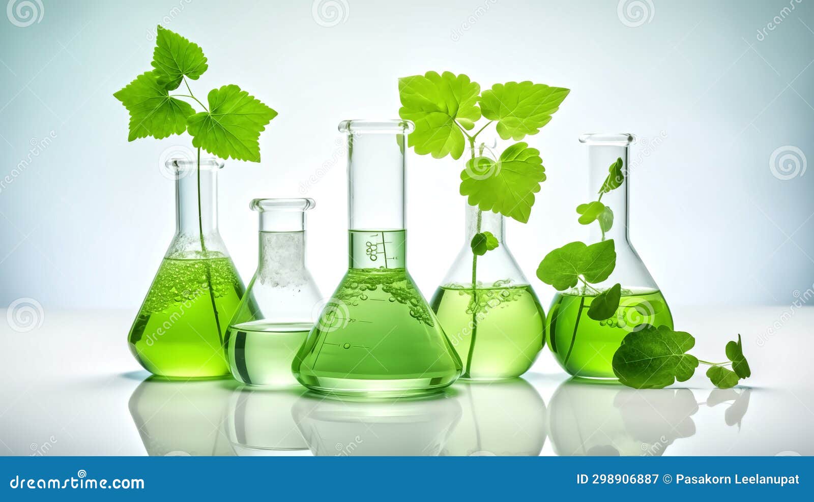 Green Chemistry for Sustainability, White Background Stock Illustration ...