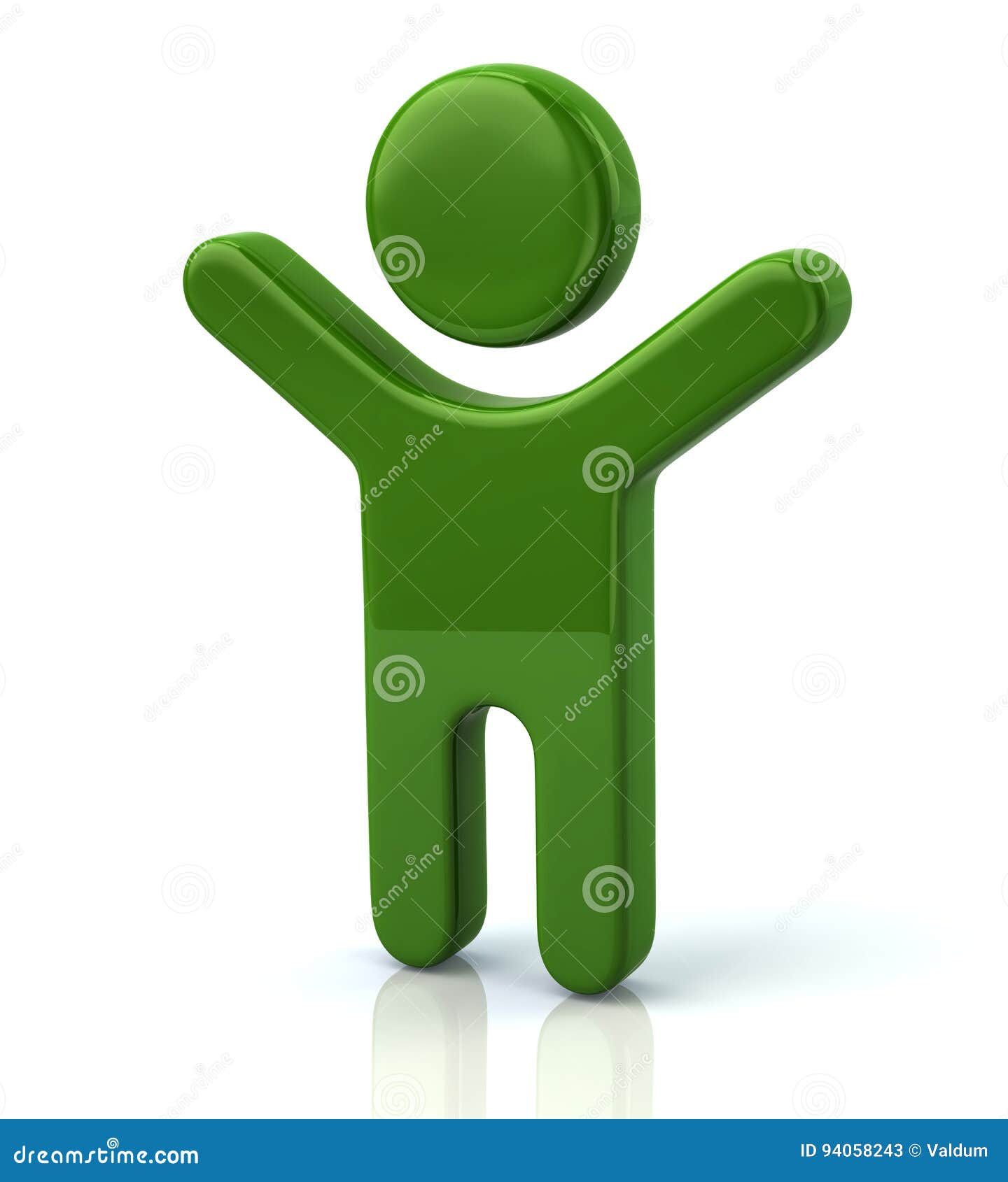 Green child icon stock illustration. Illustration of graphic - 94058243