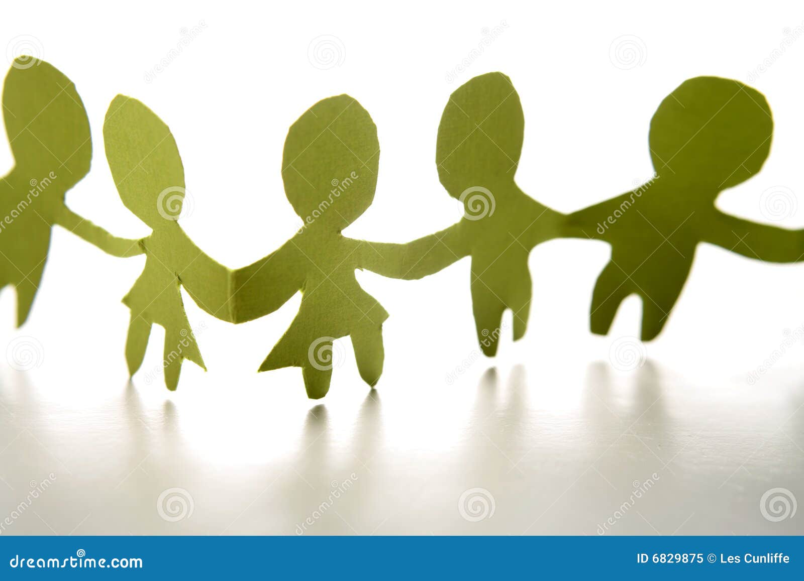 Green Children Chain stock image. Image of group, children - 6829875