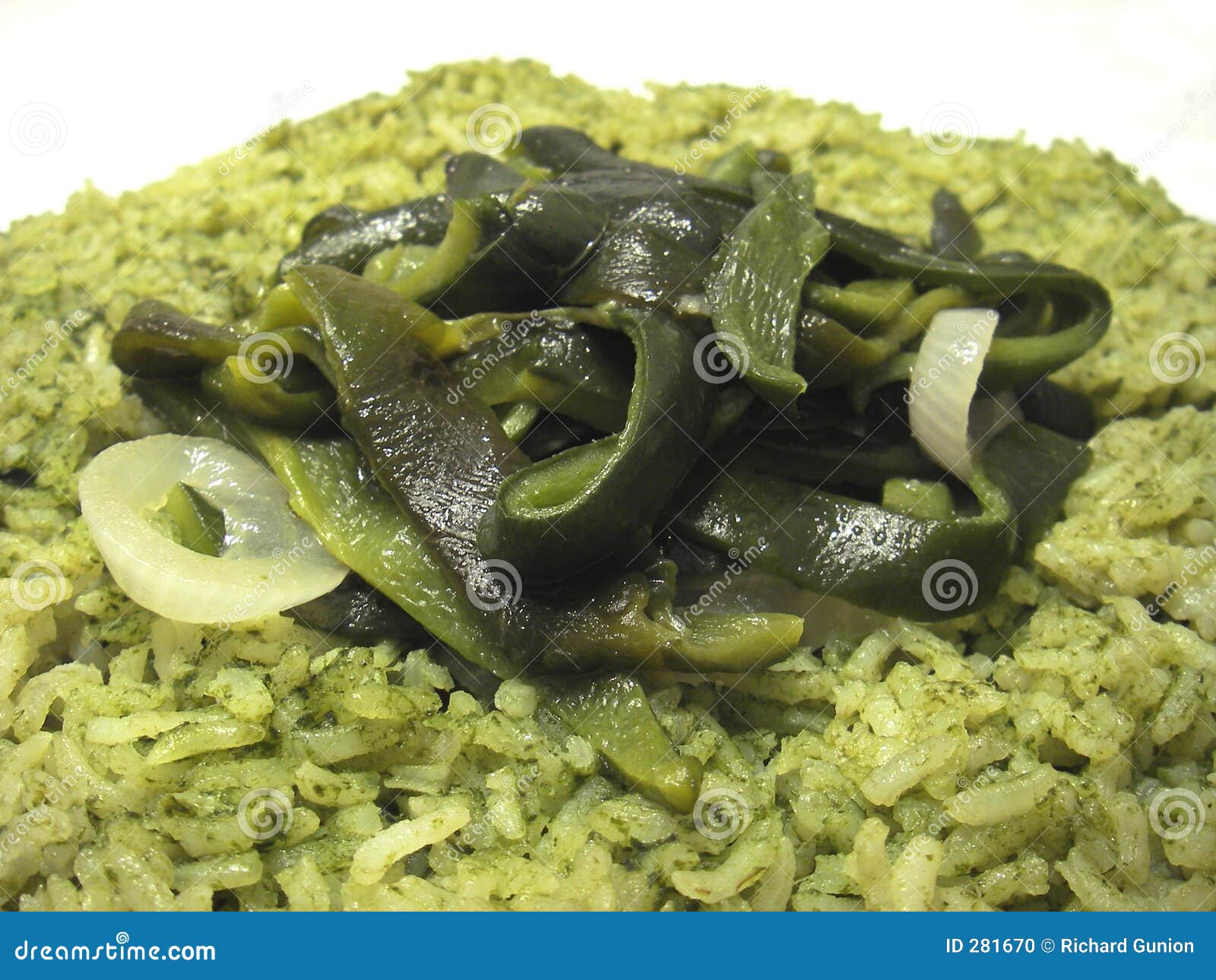 Green Chile Rice stock photo. Image of poblano, dish, travel - 281670