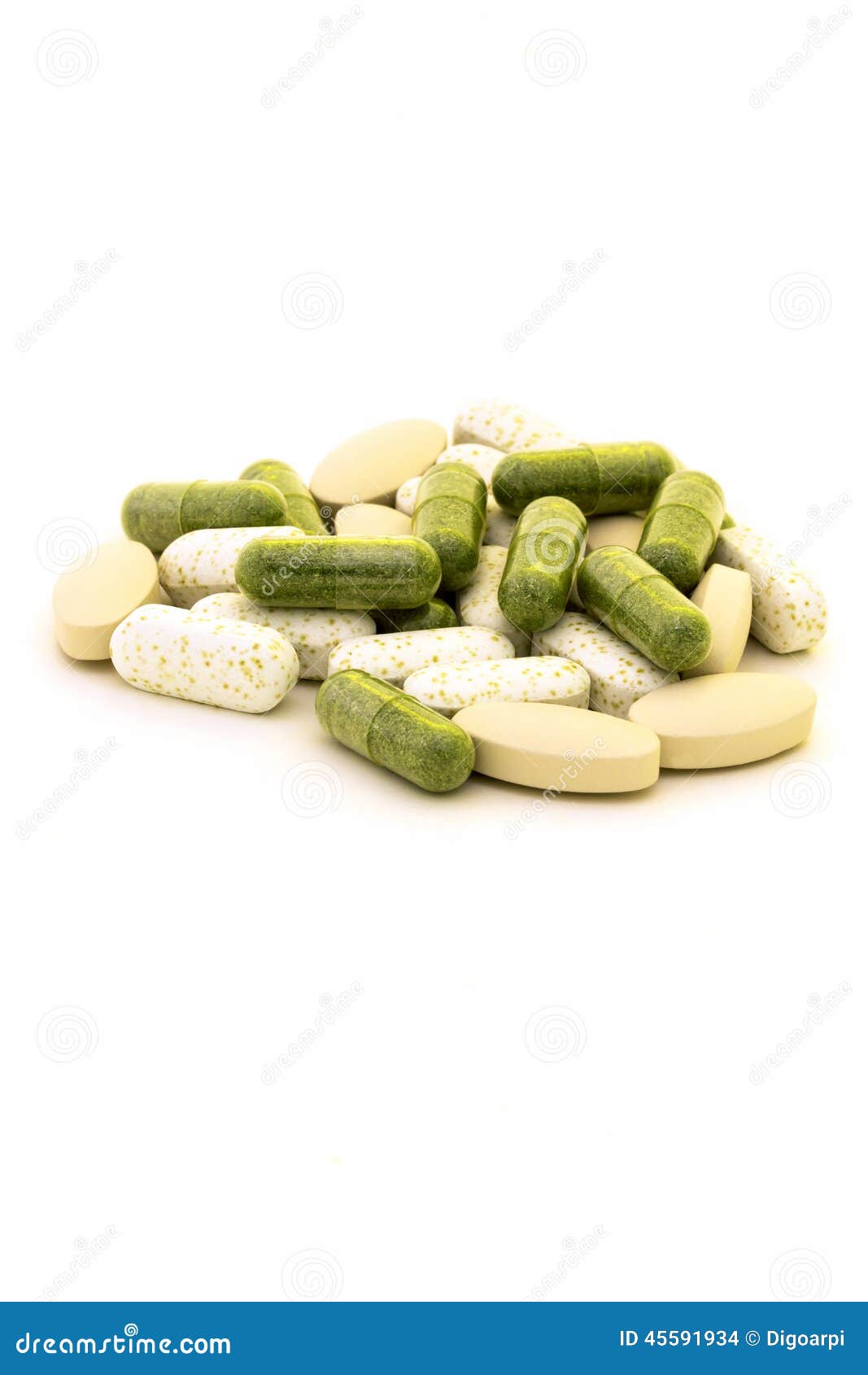 Green chlorophyll capsules stock photo. Image of medication - 45591934