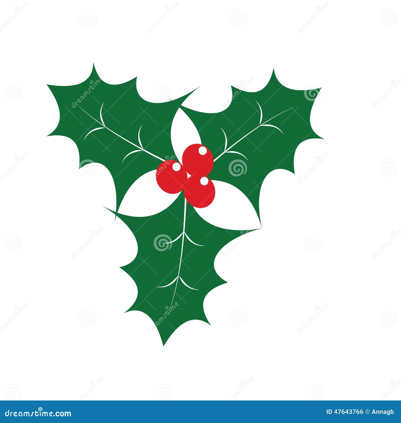 Green Christmas Leaves for Decorated Stock Vector - Illustration of ...