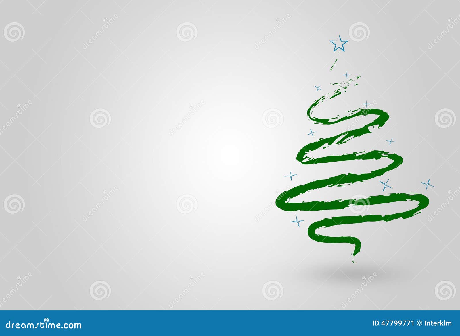 Green christmas tree stock illustration. Illustration of bright - 47799771