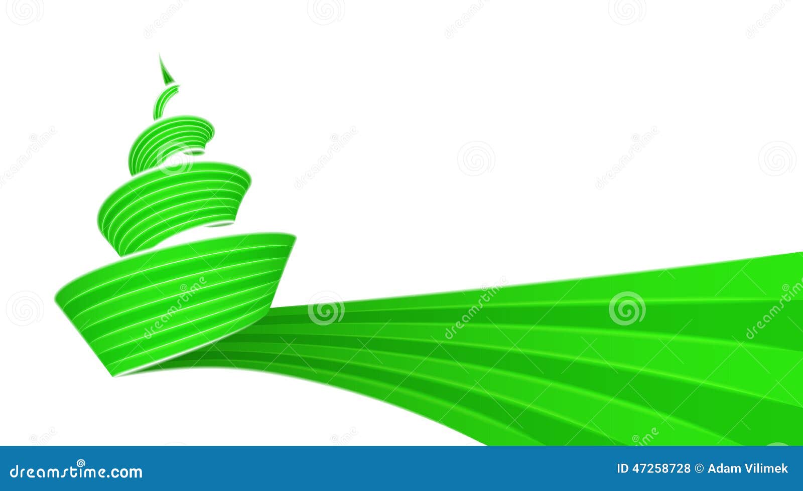 Green Christmas Tree Vortex Design Stock Illustrations – 15 Green ...