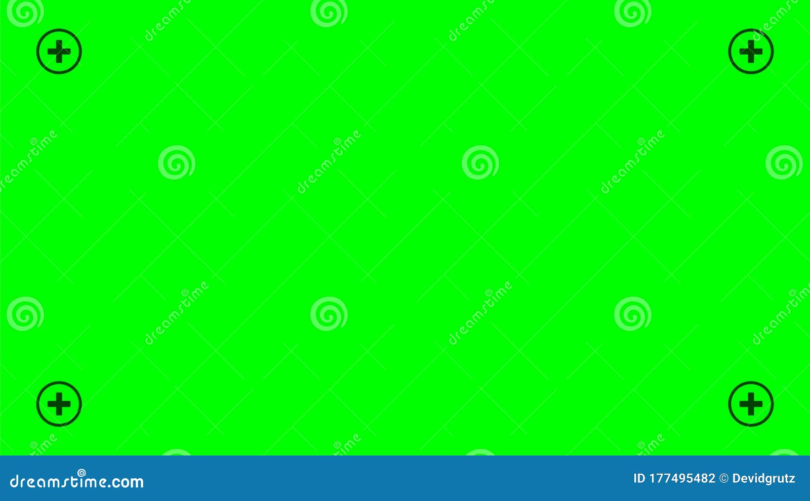 Green Chromakey Track Point. Chromakey Background Stock Vector ...