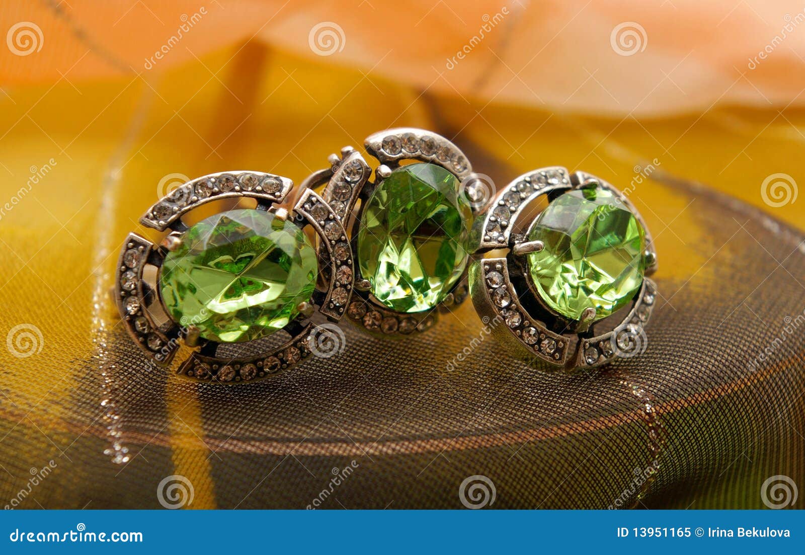 Green chrysolite stock image. Image of graceful, three - 13951165