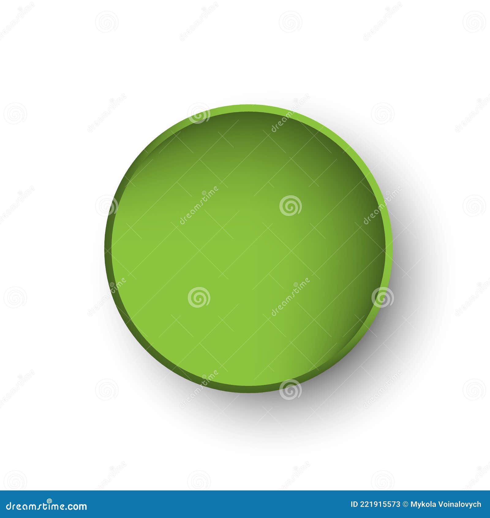 Green Circle Design Abstract Background. Vector Illustration. Stock ...