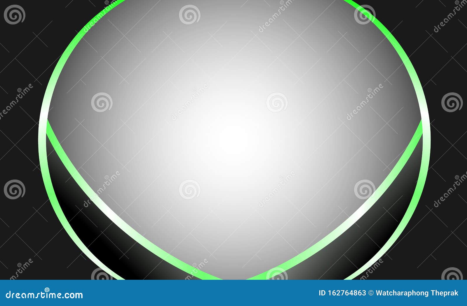 Green Circle Design and Gradient Background Stock Vector - Illustration ...