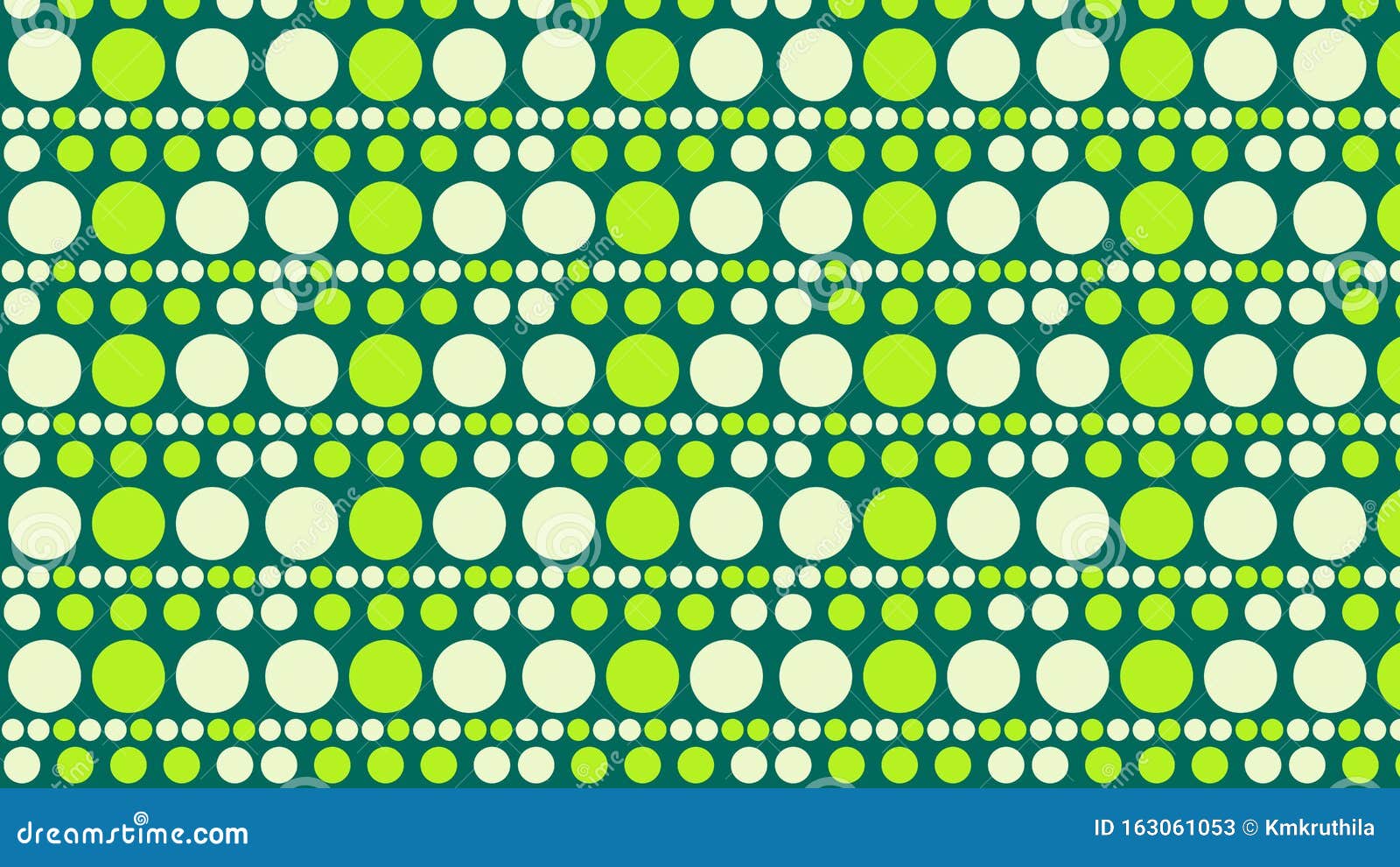 Green Circle Pattern Illustrator Stock Vector - Illustration of swatch ...