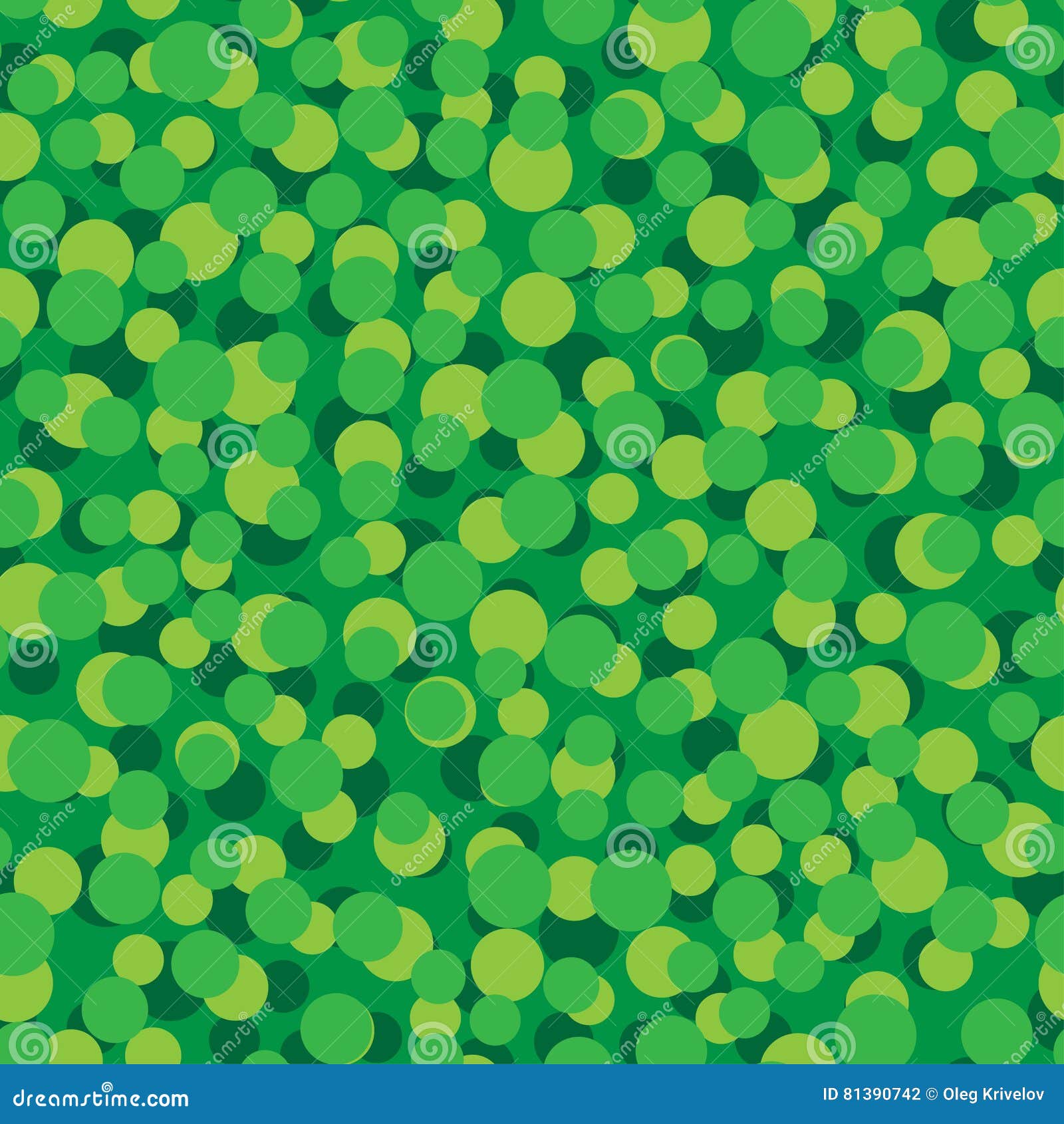 Green circle pattern stock vector. Illustration of vector - 81390742