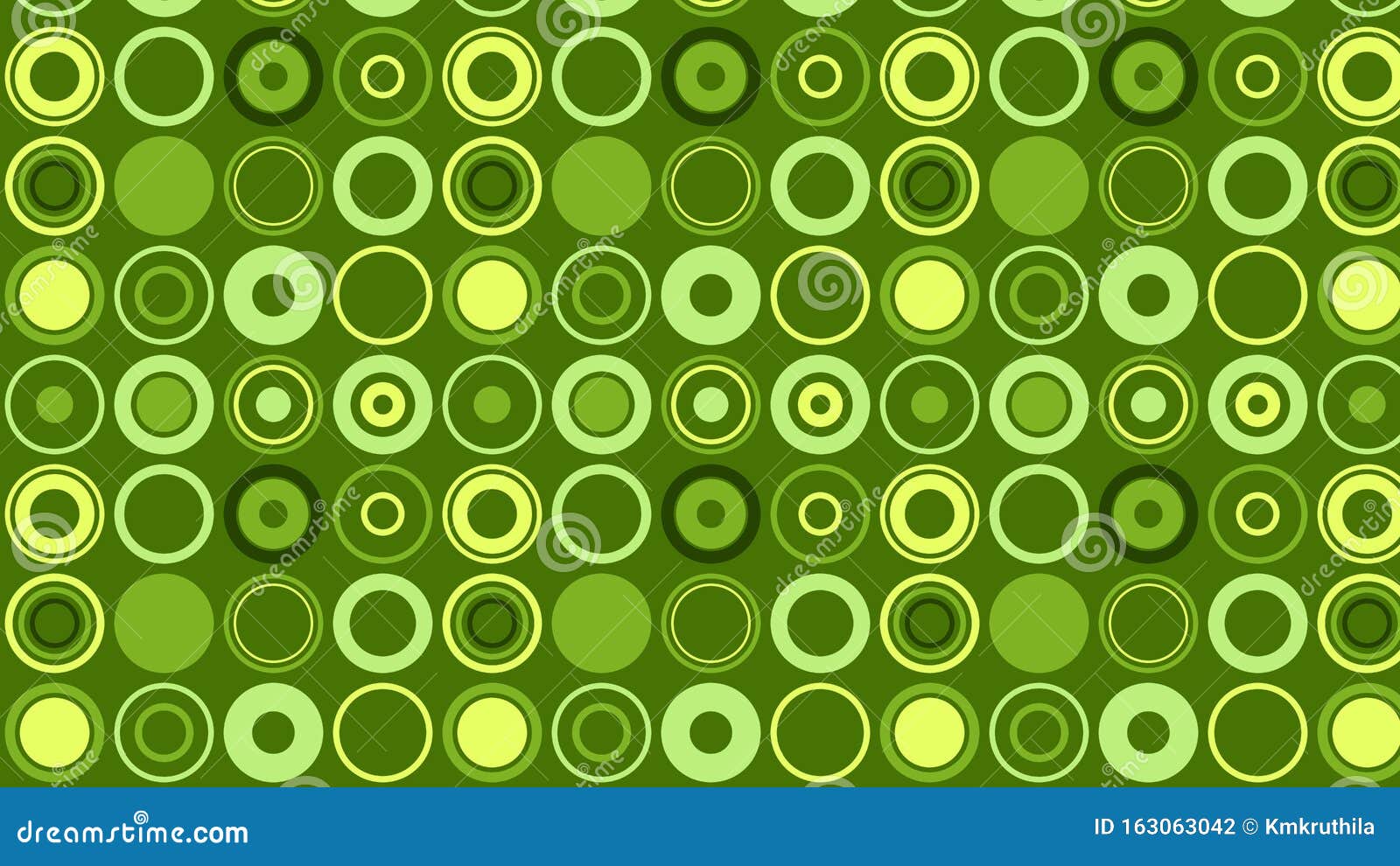Green Circle Pattern Vector Stock Vector - Illustration of background ...